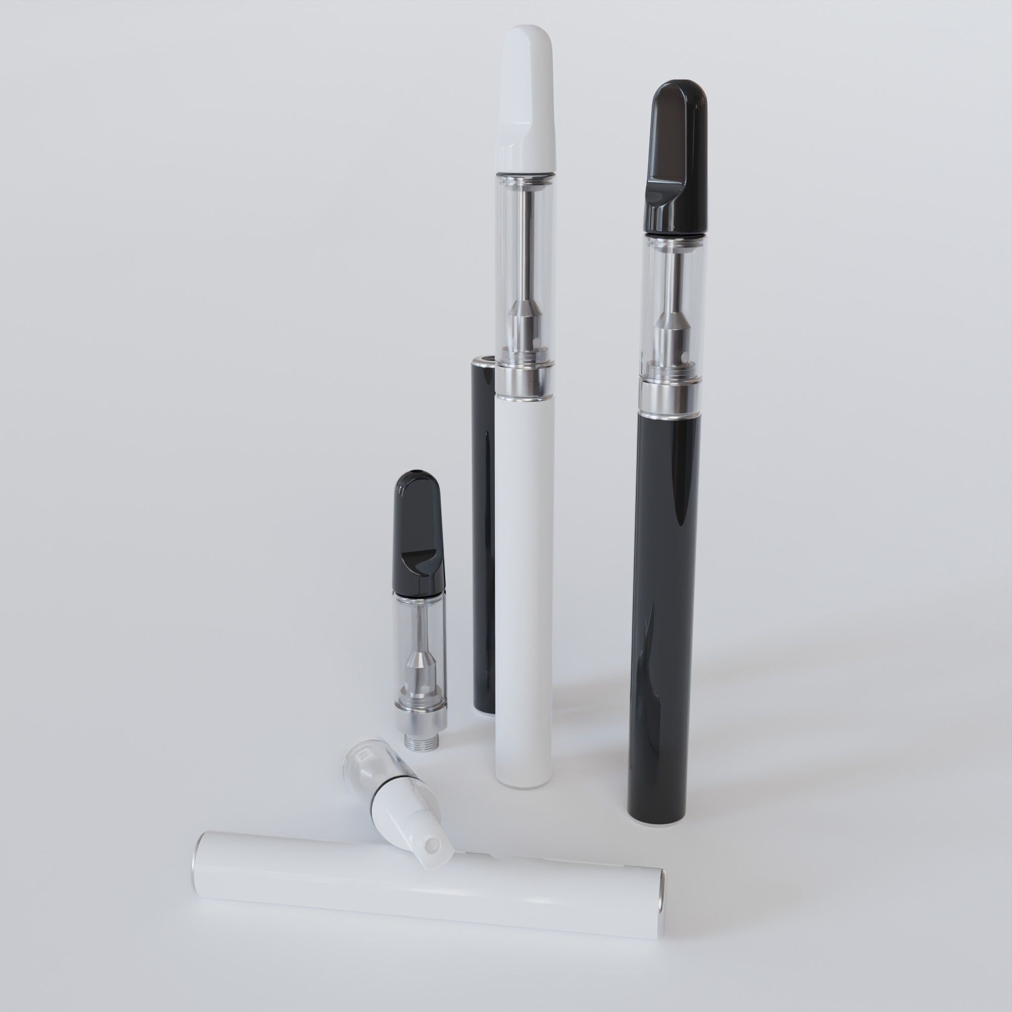 vape cigarette 3D model | CGTrader
