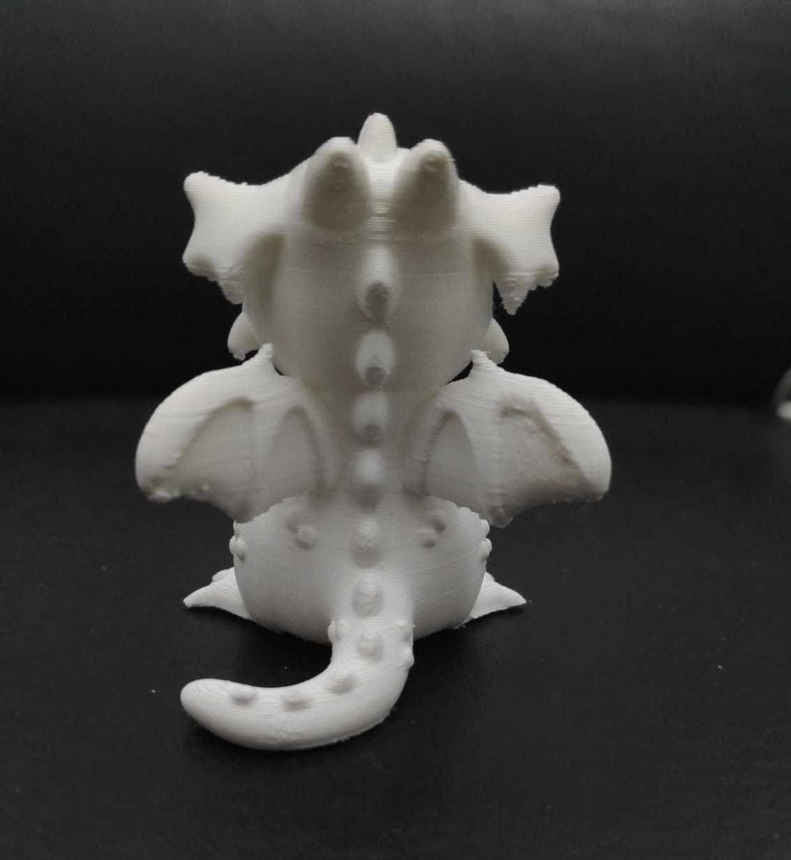 Cartoon Sitting Dragon 3D model 3D printable | CGTrader