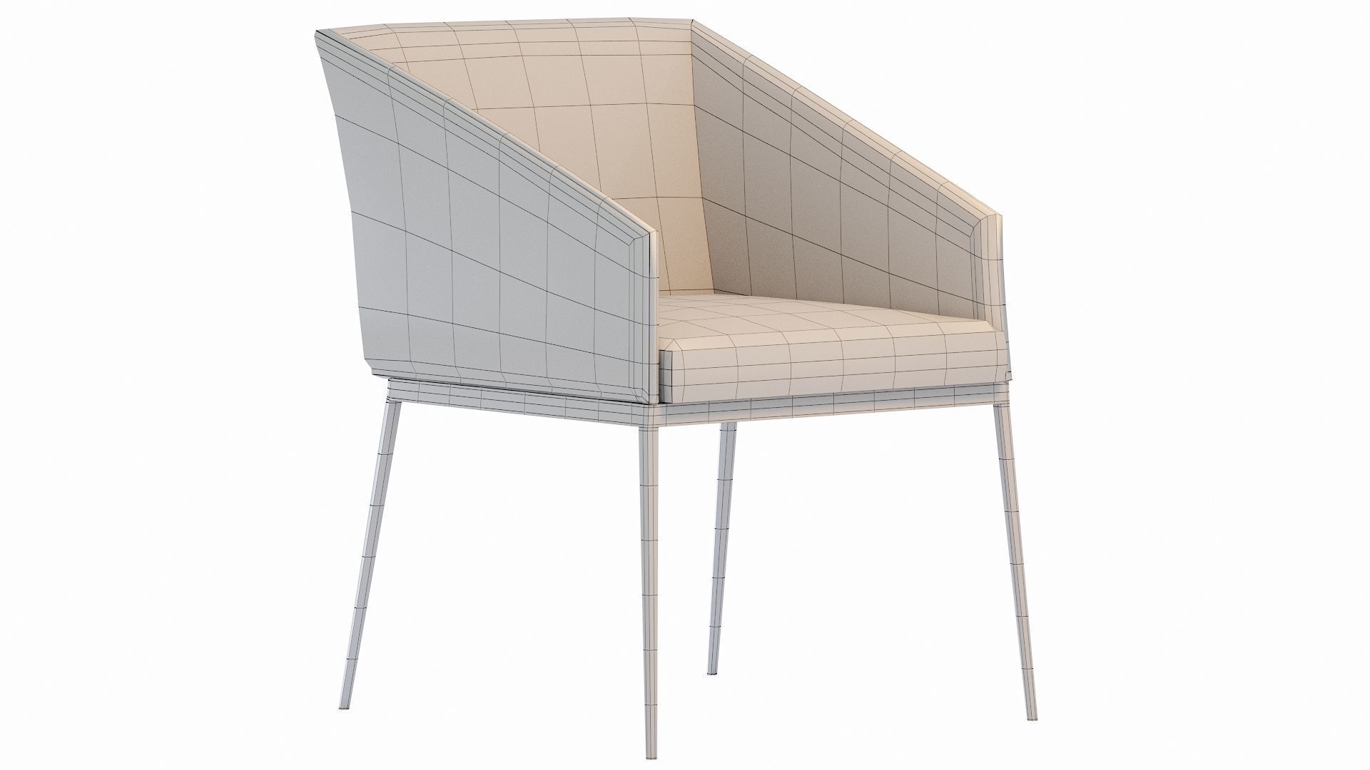 SENSO DINING CHAIR 3D model | CGTrader