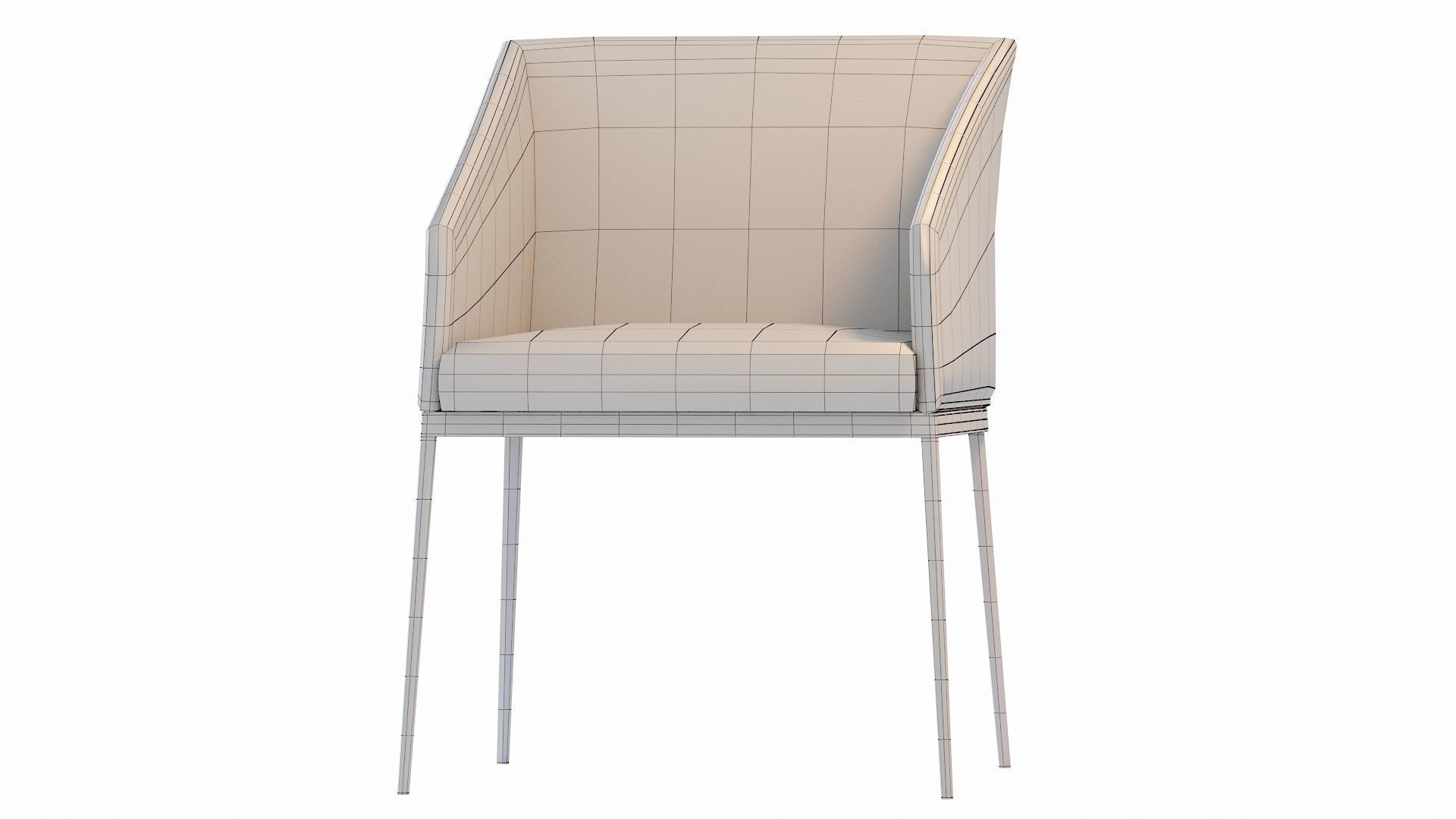 SENSO DINING CHAIR 3D model | CGTrader