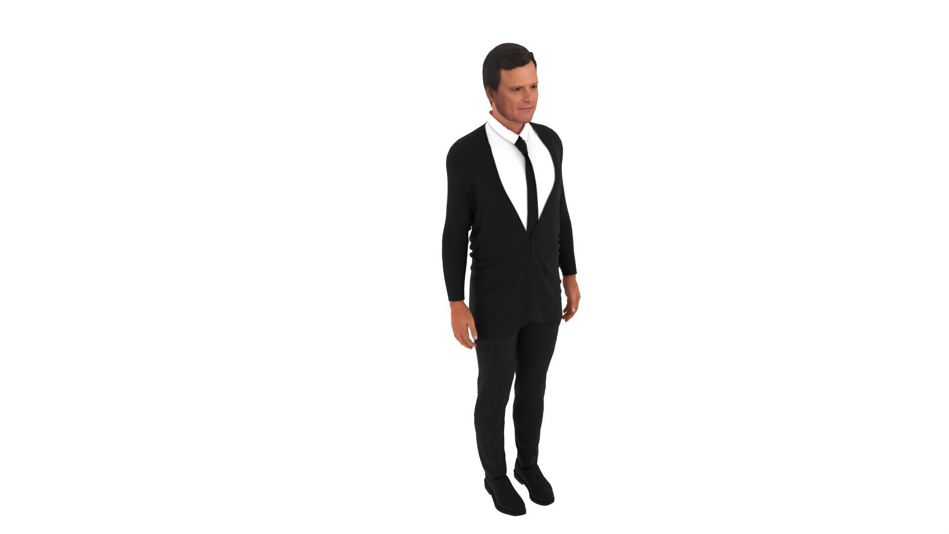 3D model Colin Firth VR / AR / low-poly | CGTrader