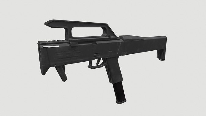 3D model Magpul-FMG-9 gun VR / AR / low-poly | CGTrader
