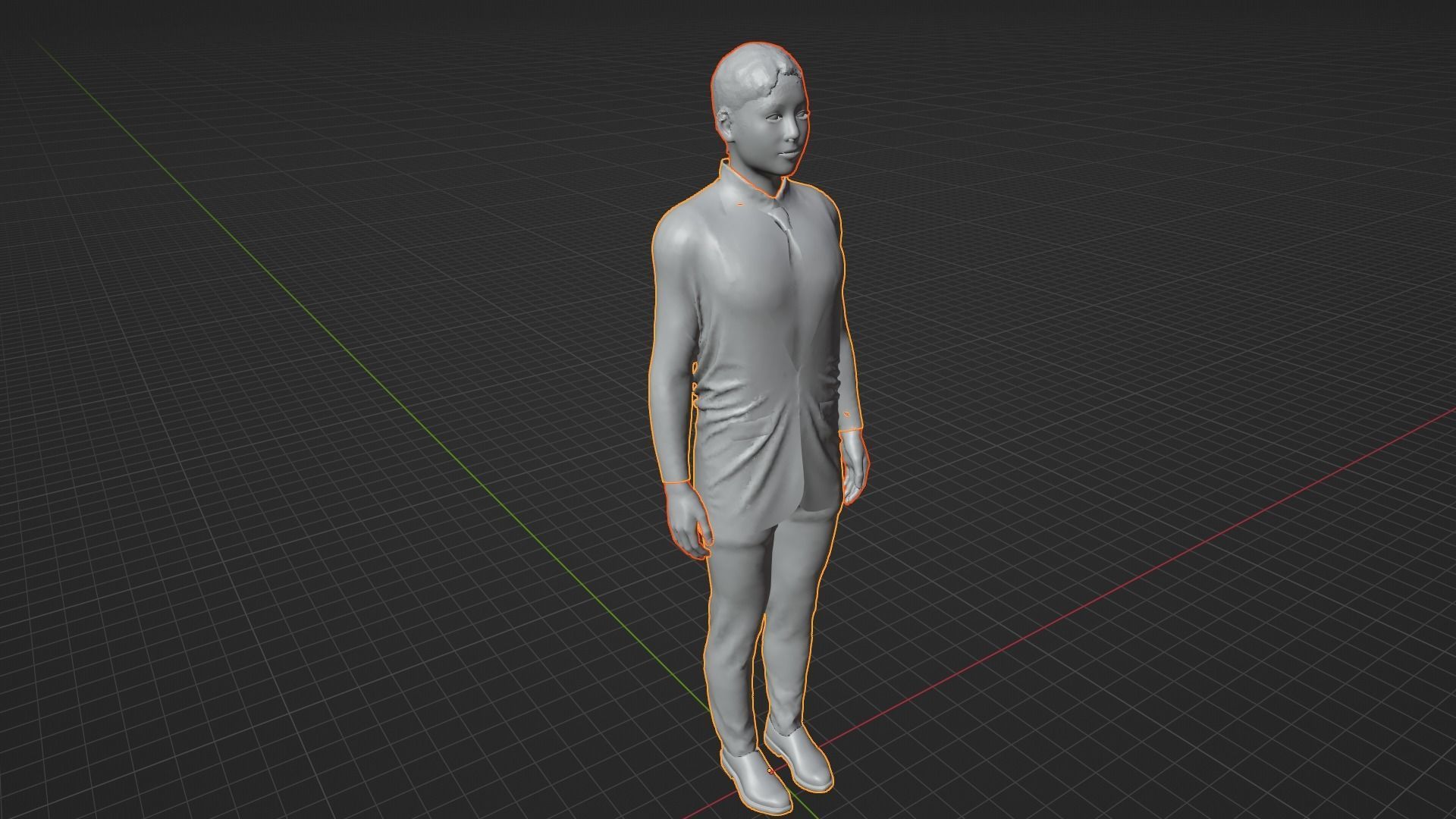 3D model Kim Soo Hyun VR / AR / low-poly | CGTrader