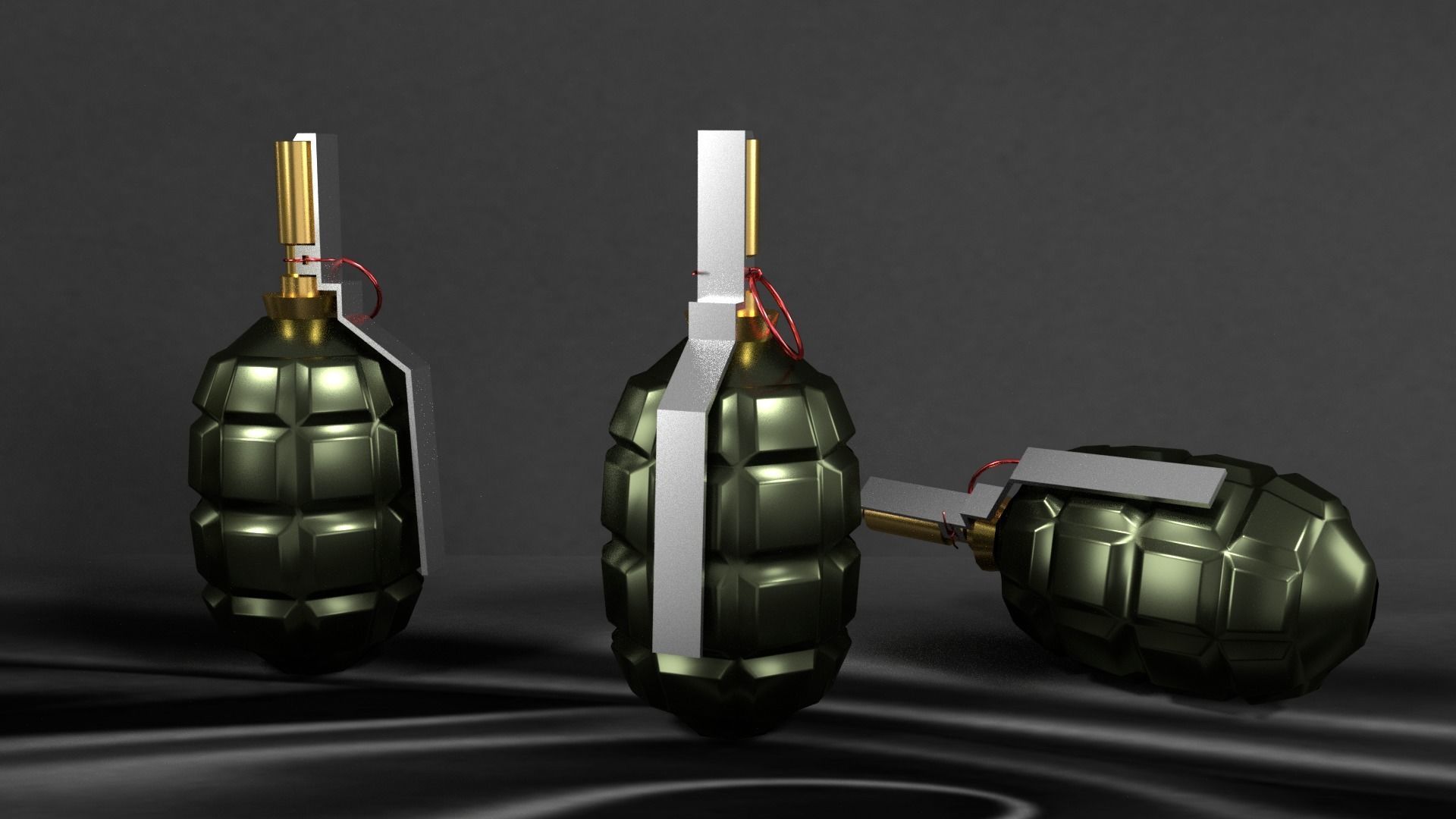 Grenade 3D model | CGTrader