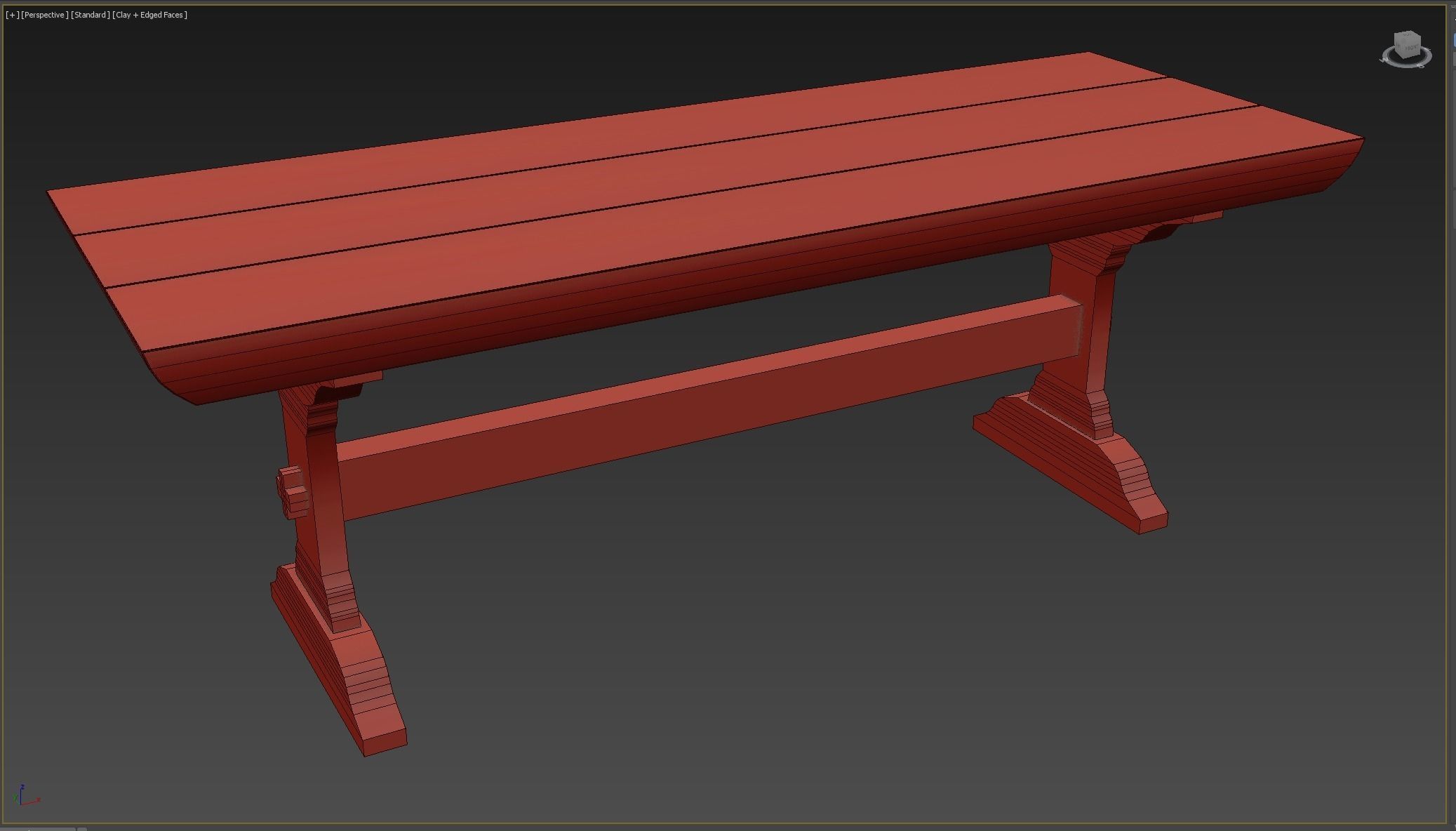 3D model Medieval Table VR / AR / low-poly | CGTrader