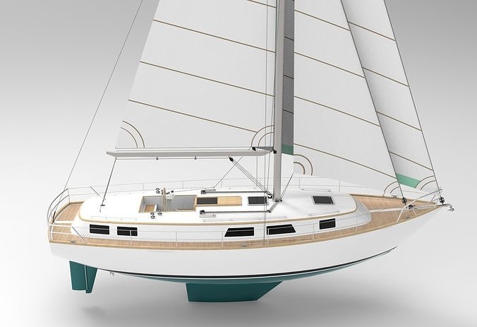 Cutter Sailboat