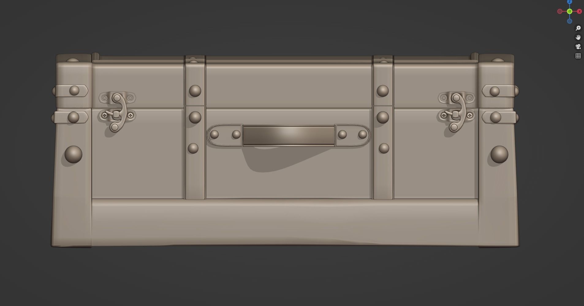 Chest Box 3D model | CGTrader