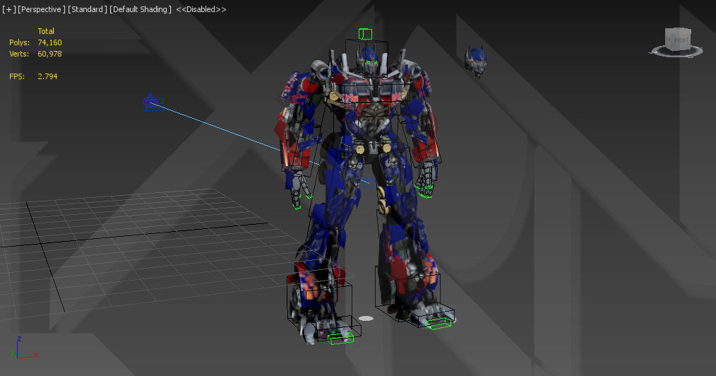 3D model Transformers Optimus Prime DLX DOTM VR / AR / low-poly | CGTrader