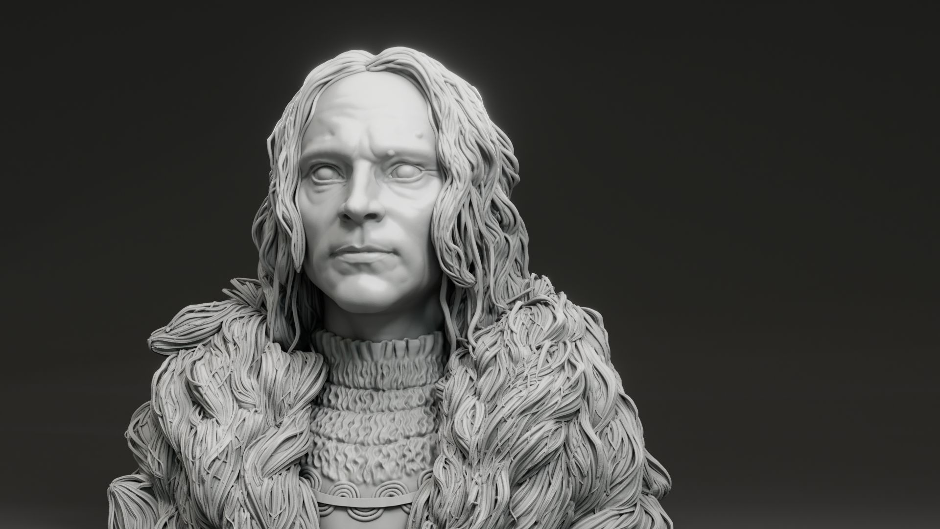 Brad Dourif - Grima Wormtongue - The Lord Of The Rings 3D model 3D ...