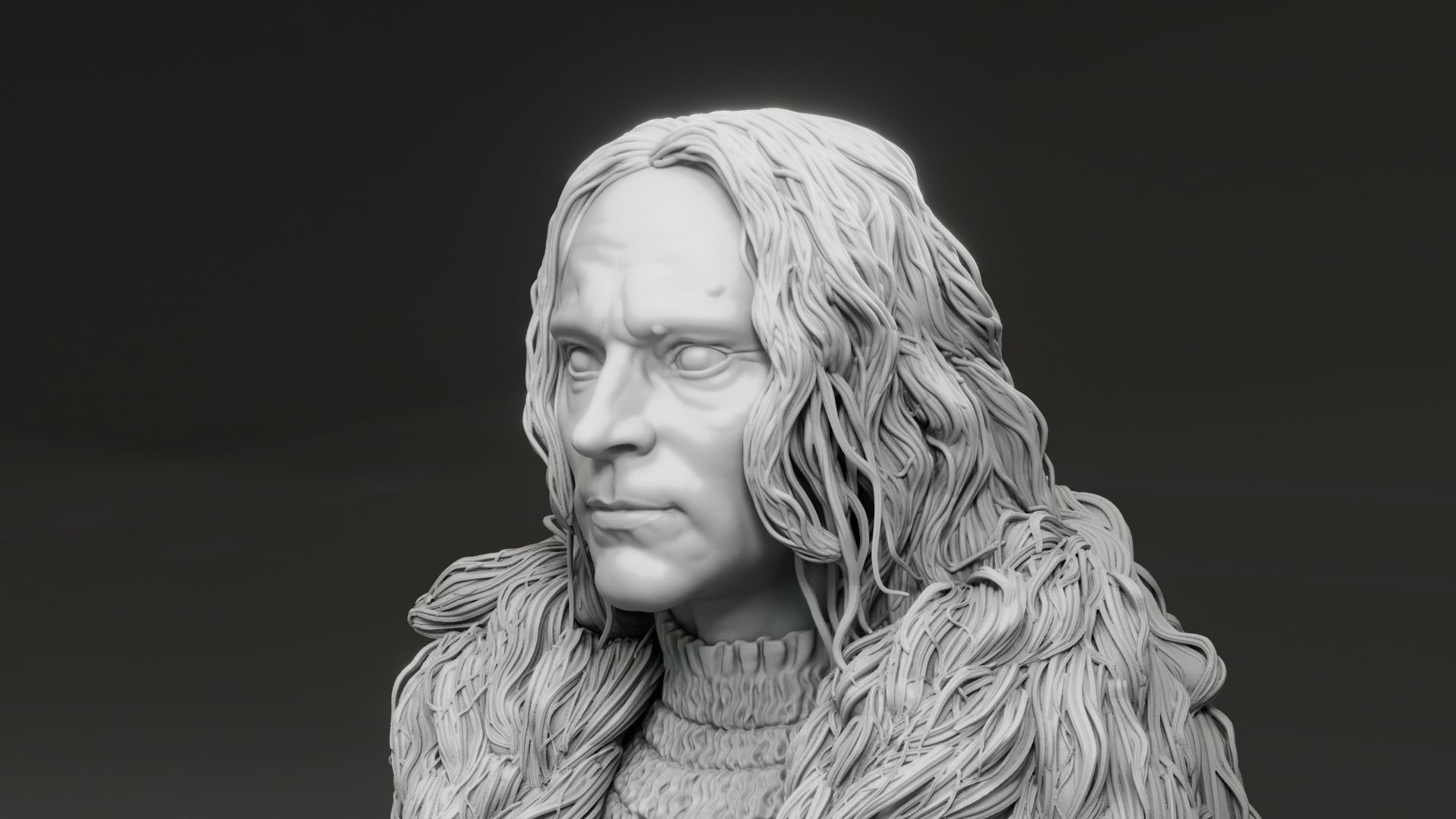 Brad Dourif - Grima Wormtongue - The Lord Of The Rings 3D model 3D ...