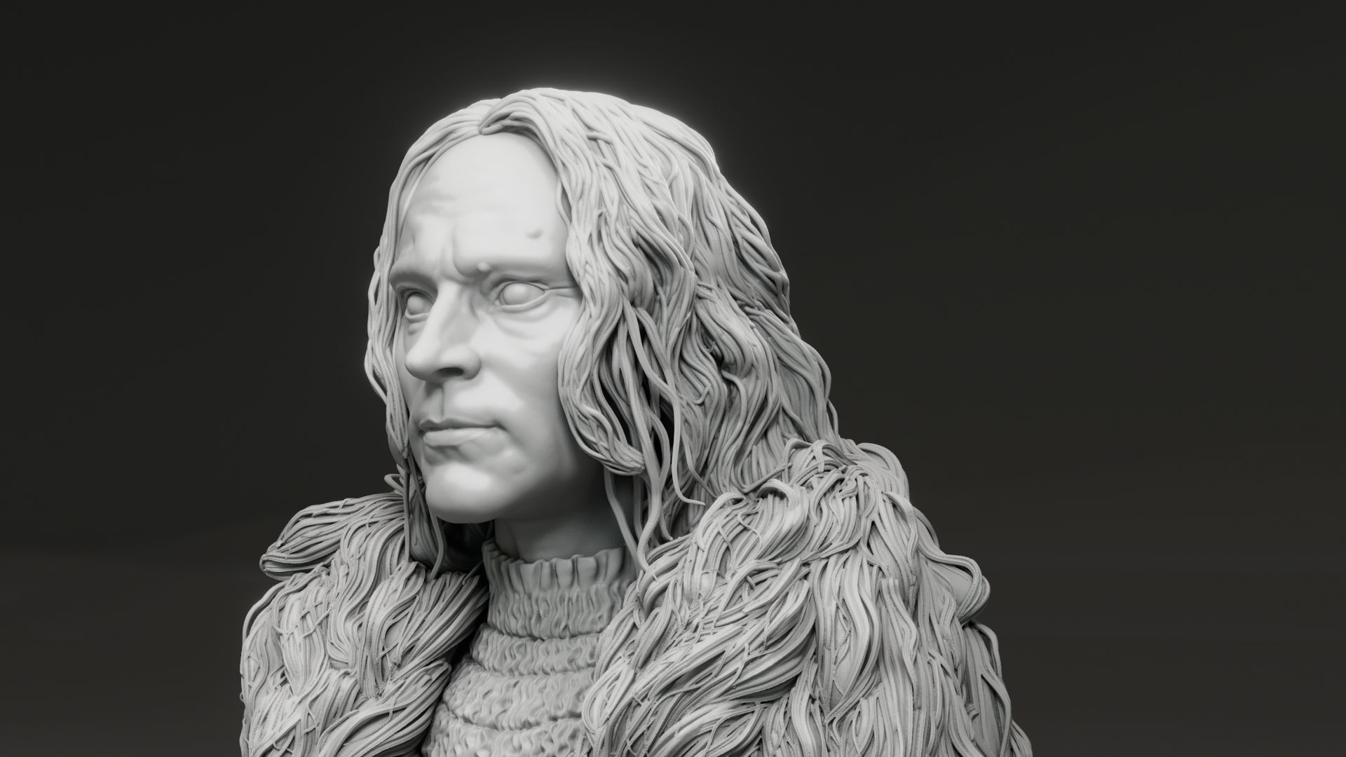 Brad Dourif - Grima Wormtongue - The Lord Of The Rings 3D model 3D ...