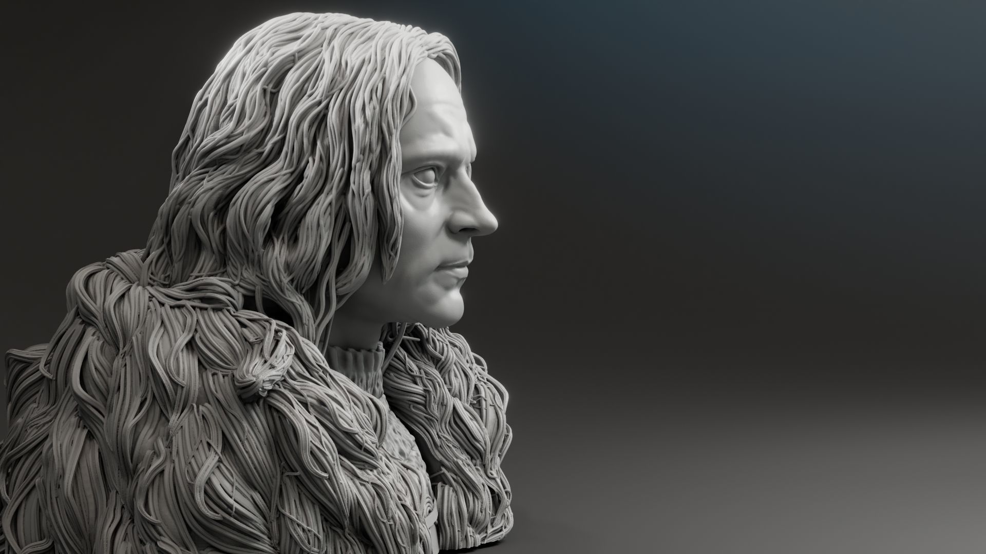 Brad Dourif - Grima Wormtongue - The Lord Of The Rings 3D model 3D ...