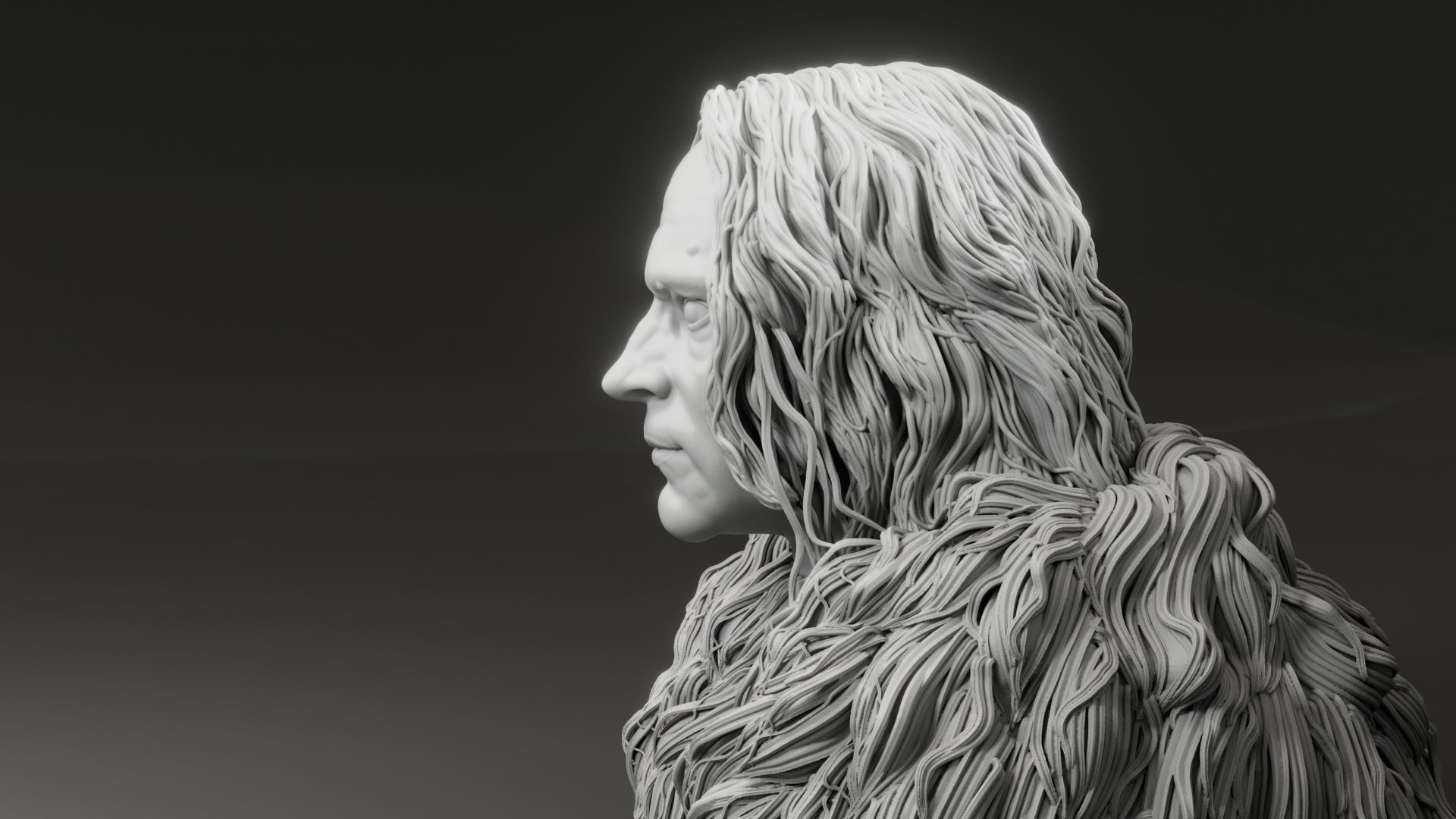 Brad Dourif - Grima Wormtongue - The Lord Of The Rings 3D model 3D ...