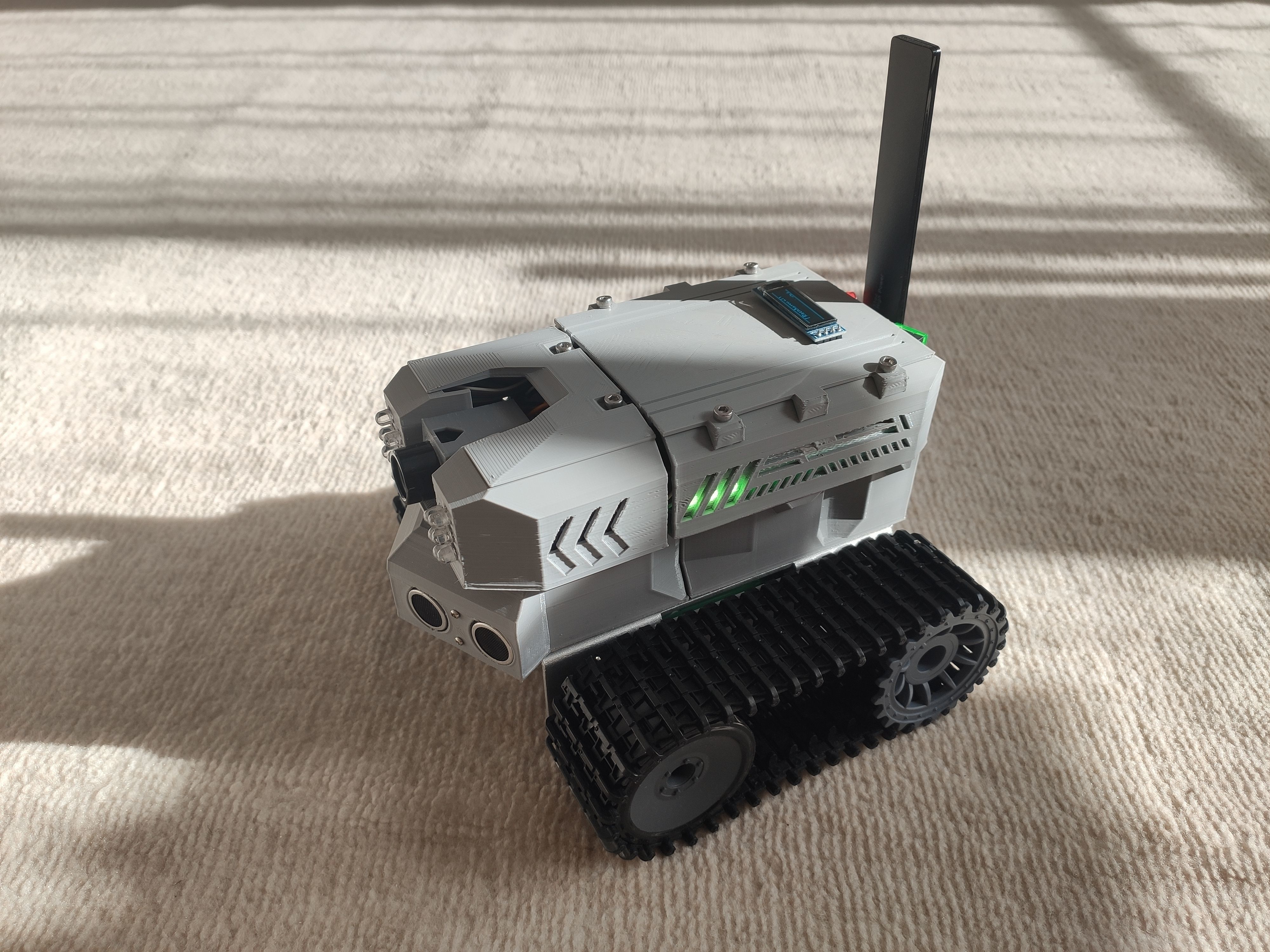 Mini UGV 3D model 3D printable | CGTrader