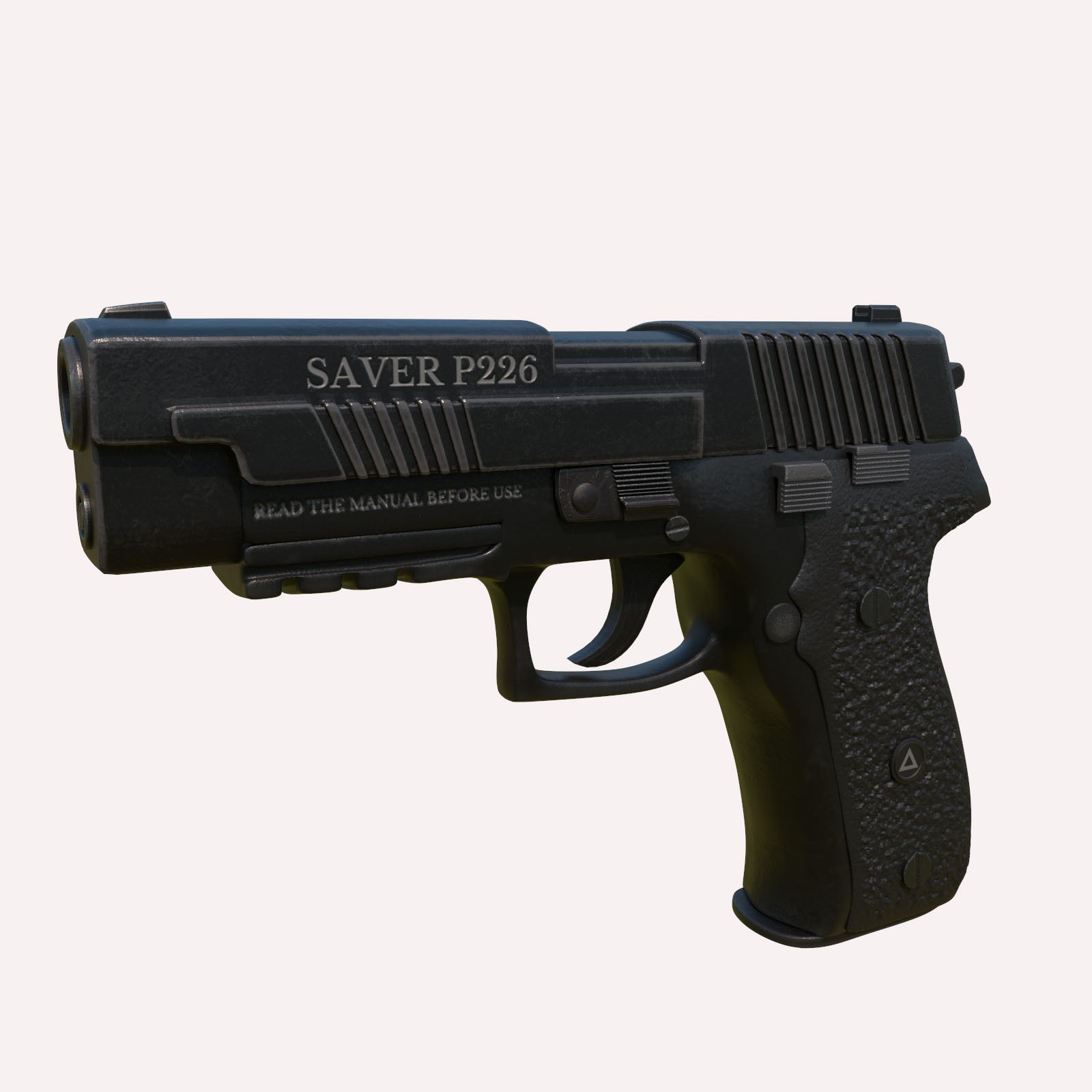 Hand Gun 3D model | CGTrader