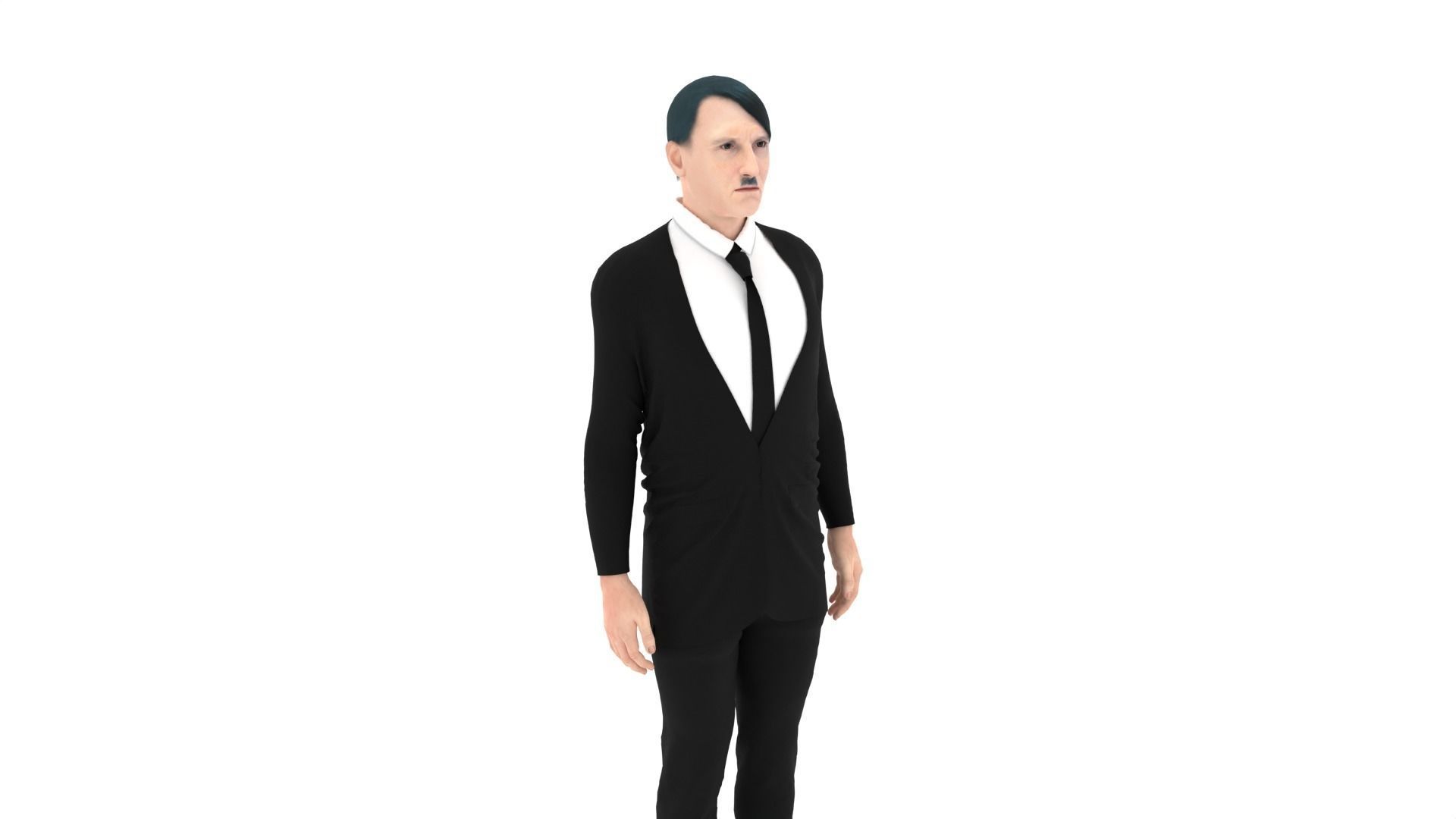 3D model Adolf Hitler VR / AR / low-poly | CGTrader