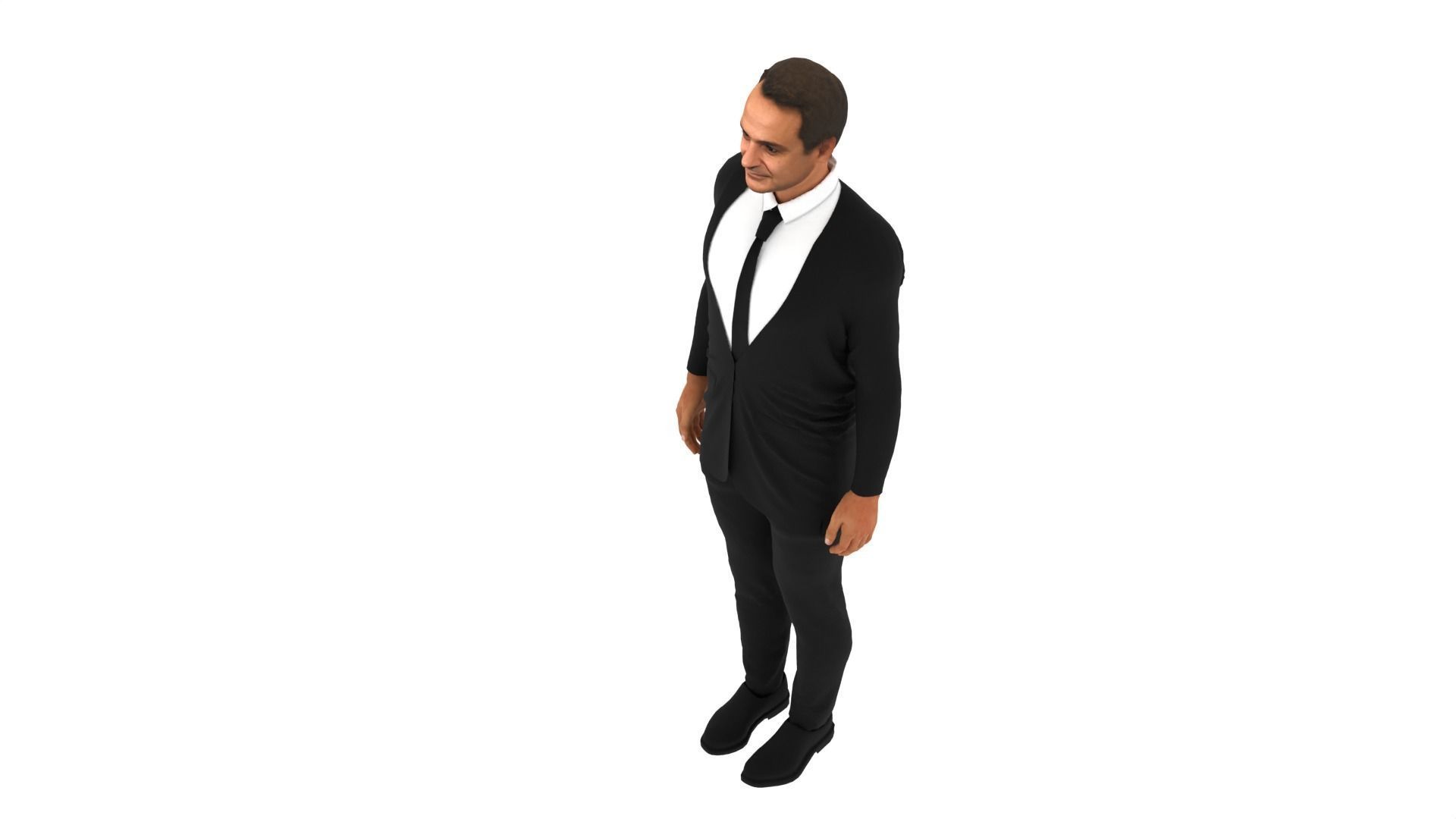 3D model Kiryakos Micotakis - Prime Minister of Greece VR / AR / low ...
