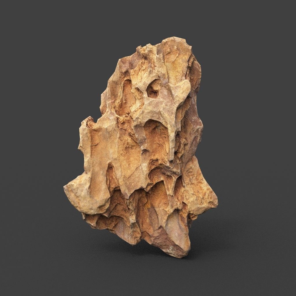 3D model Erosion Rock Photogrammetry 220726 - Ultra HD 16K Textures VR ...