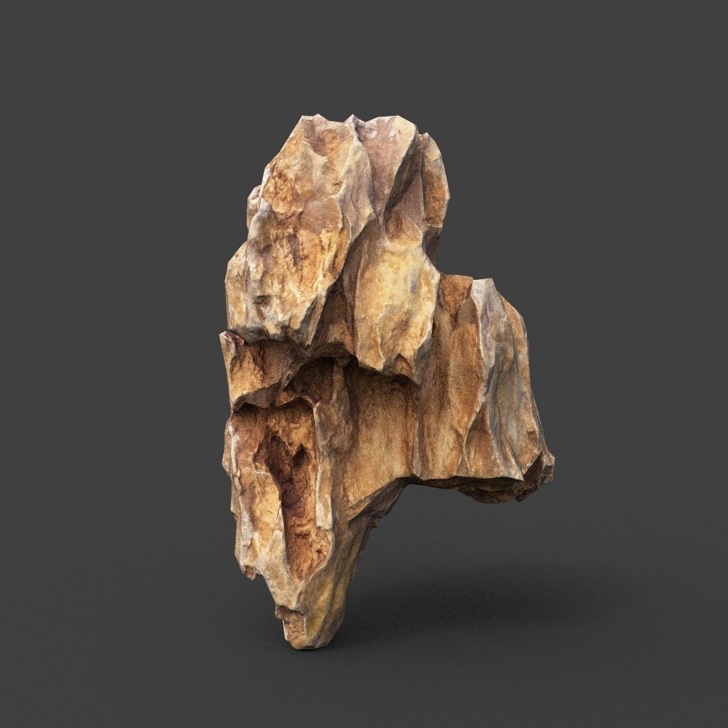 3D model Erosion Rock Photogrammetry 220726 - Ultra HD 16K Textures VR ...