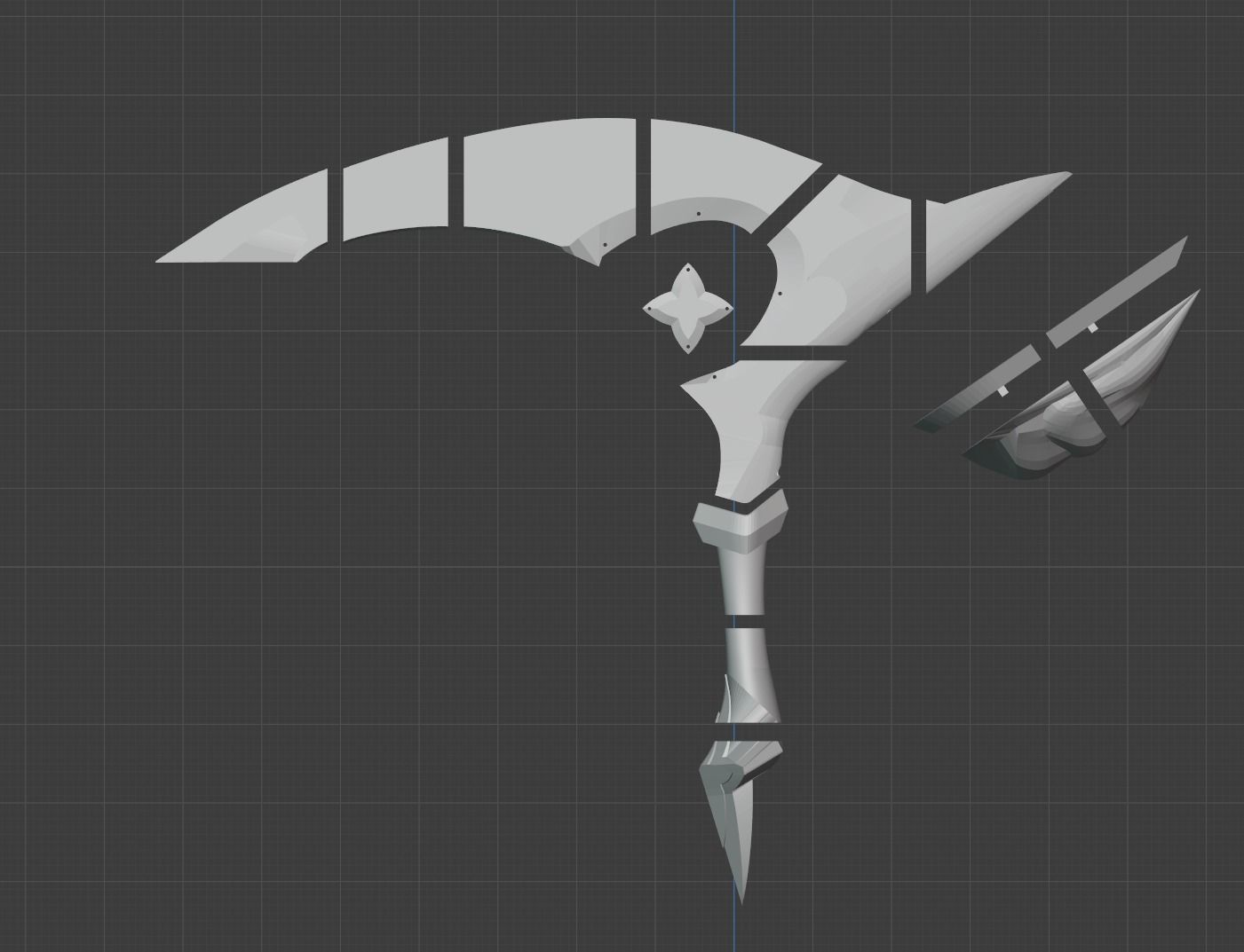 League of Legends - Star Guardian Akali - Weapons and gems 3D model 3D ...