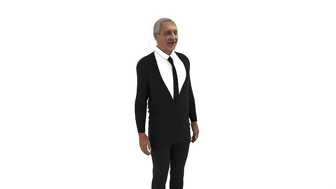 3D model Marcelo Rebelo de Sousa - President of Portugal VR / AR / low ...