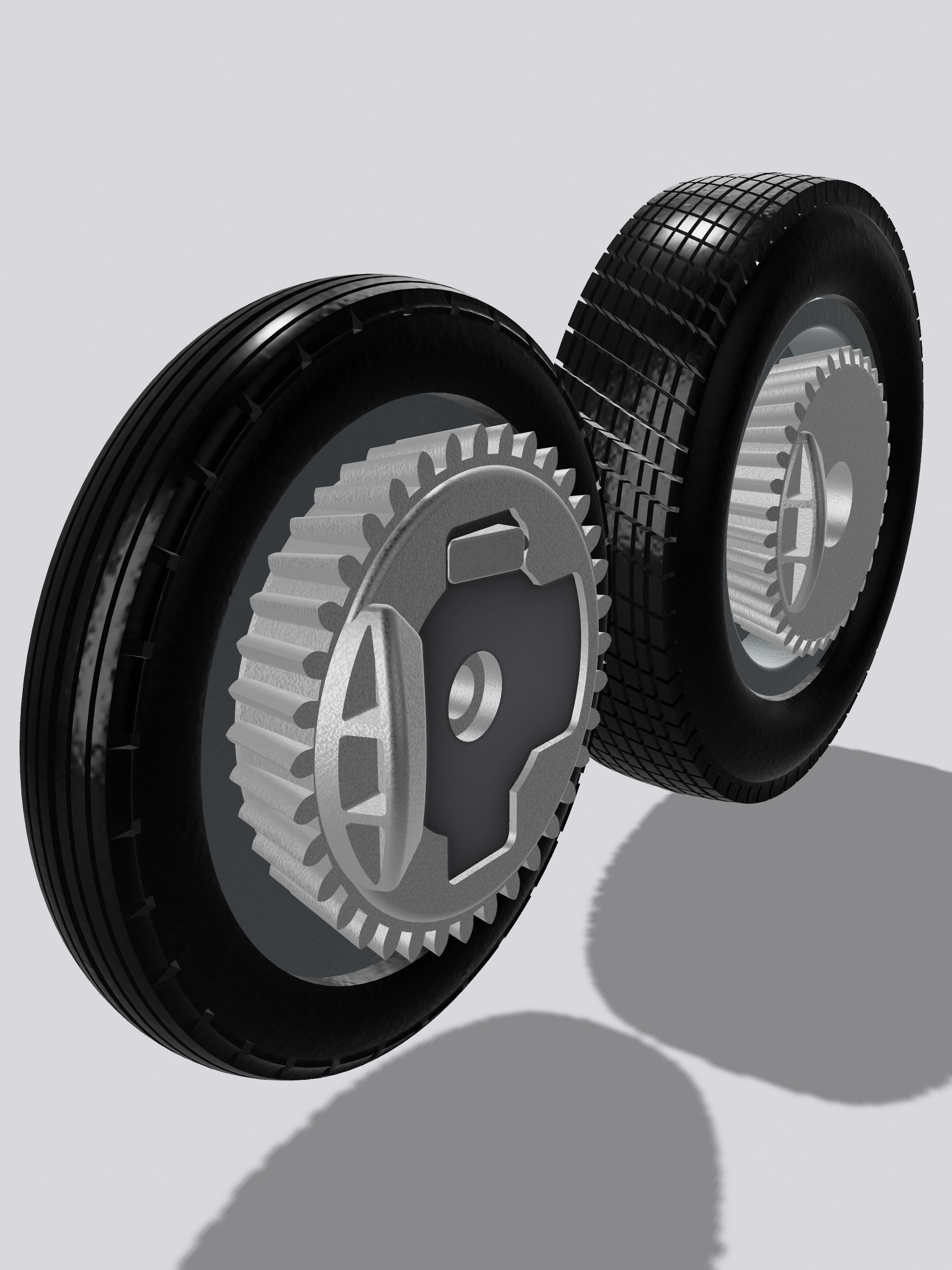 MCS Speedster Rod Wheels Tires Brakes 3D model 3D printable | CGTrader