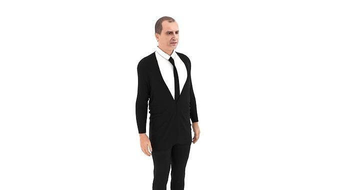 3D model Rumen Radev - President of Bulgaria VR / AR / low-poly | CGTrader