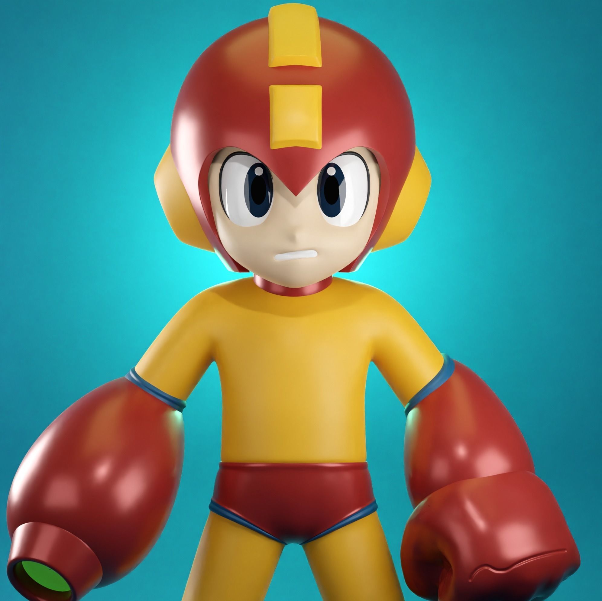 Rockman MegaMan 3D model Nes Famicom Japan 3D model | CGTrader