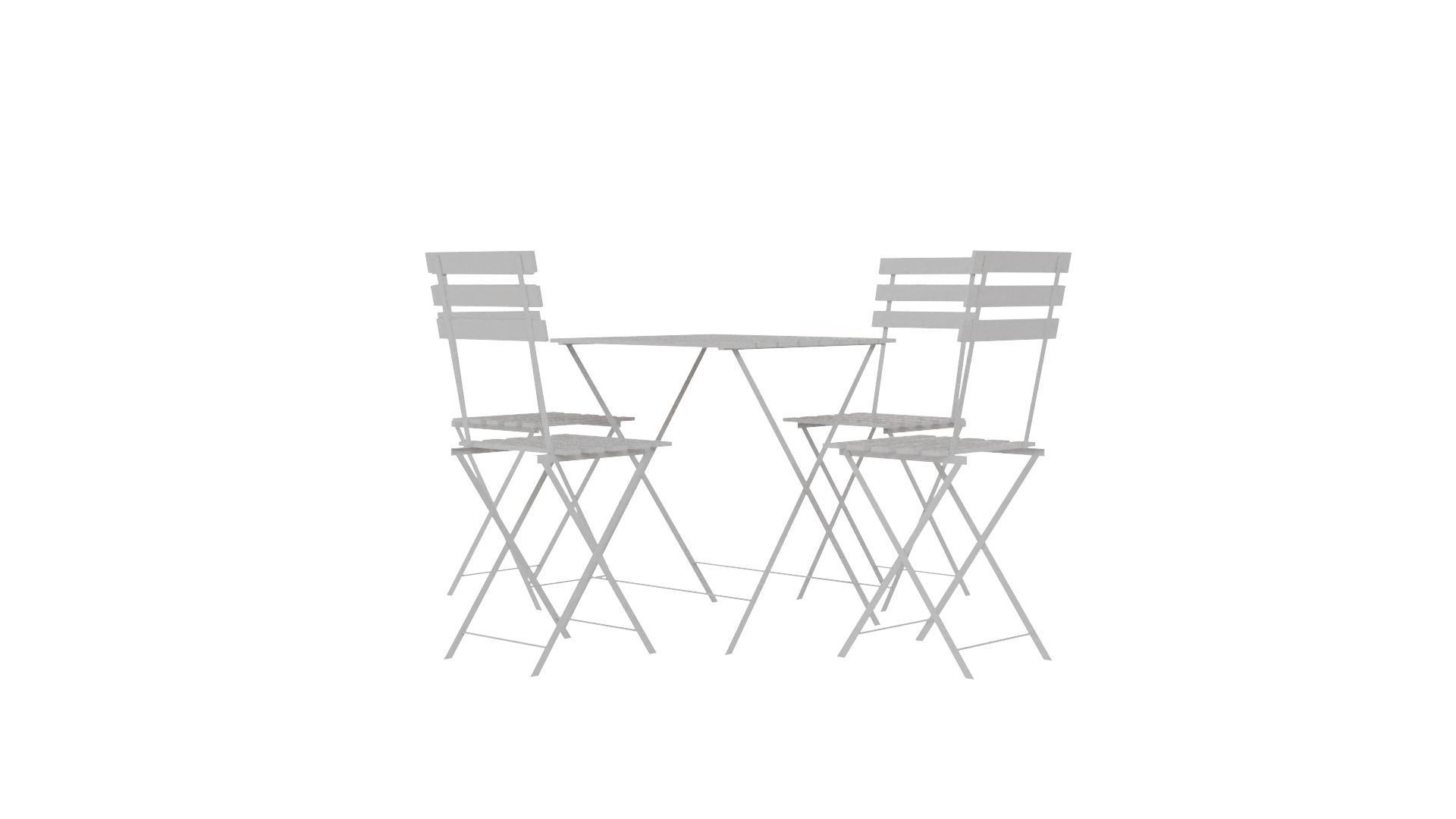 Outdoor Dining Table free 3D model | CGTrader