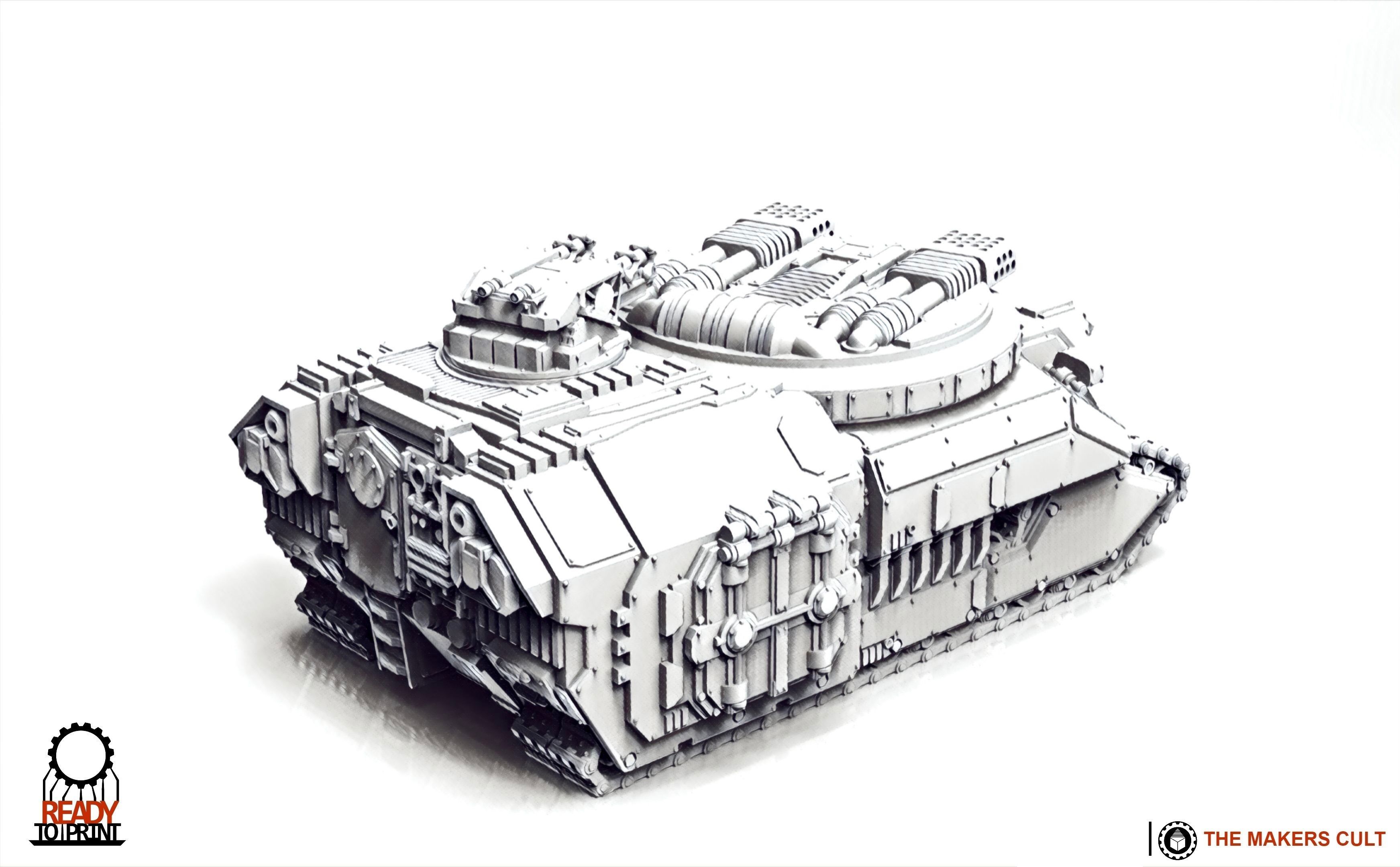 Tempest legion and Black Knights - Eomanis AFV 3D model 3D printable ...