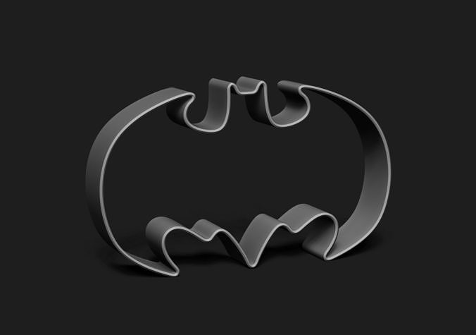 Batman cookie cutter FREE free 3D model 3D printable | CGTrader