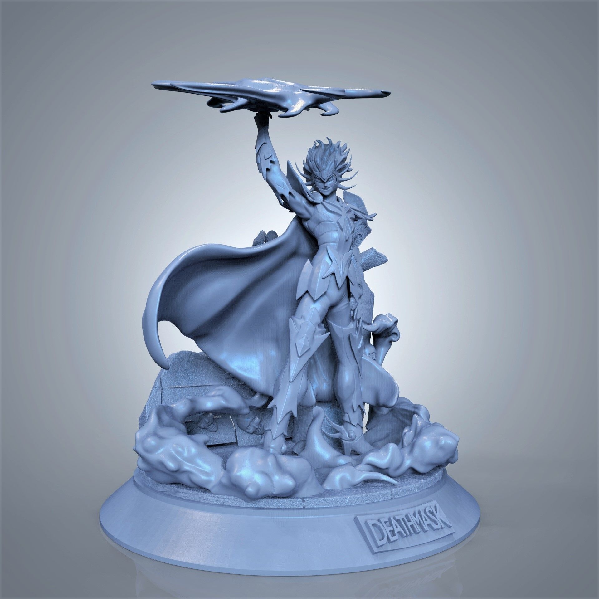 Death Mask 3D model 3D printable | CGTrader