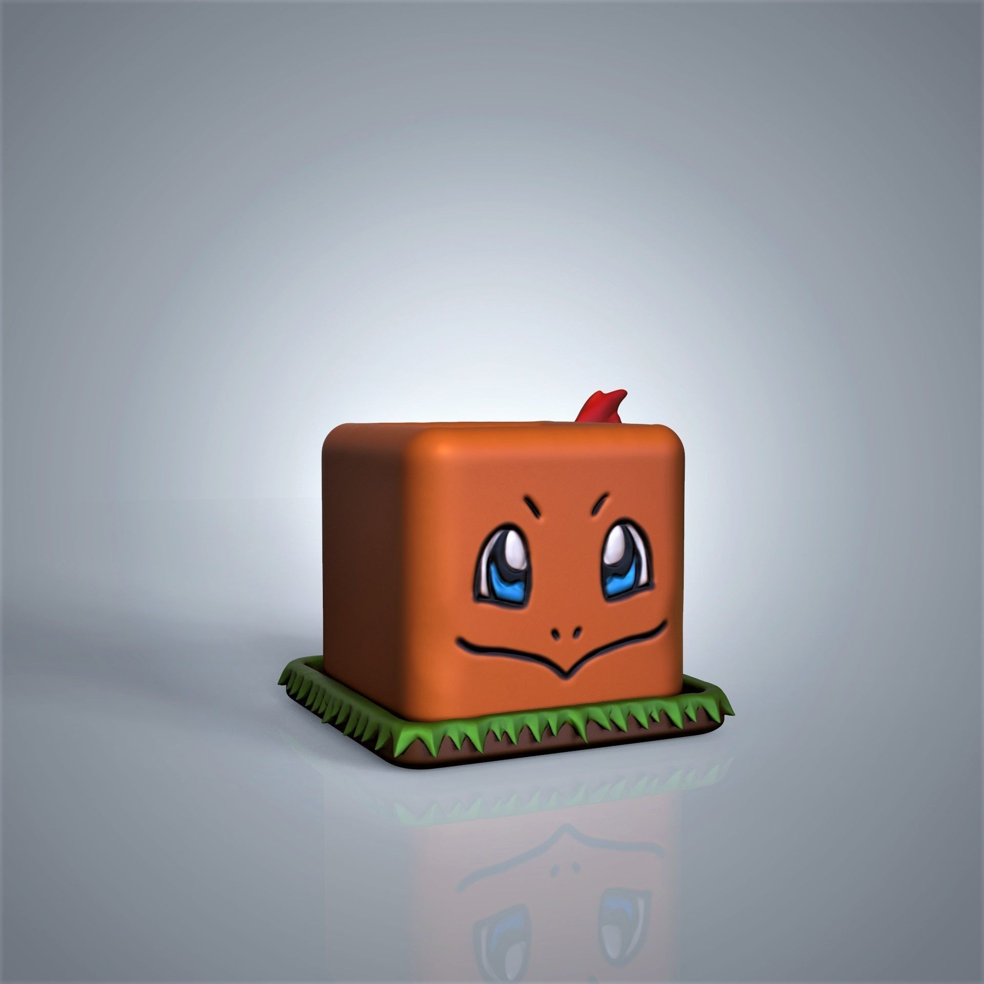 Charmander Pot Flower- Pokemon 3D model 3D printable | CGTrader