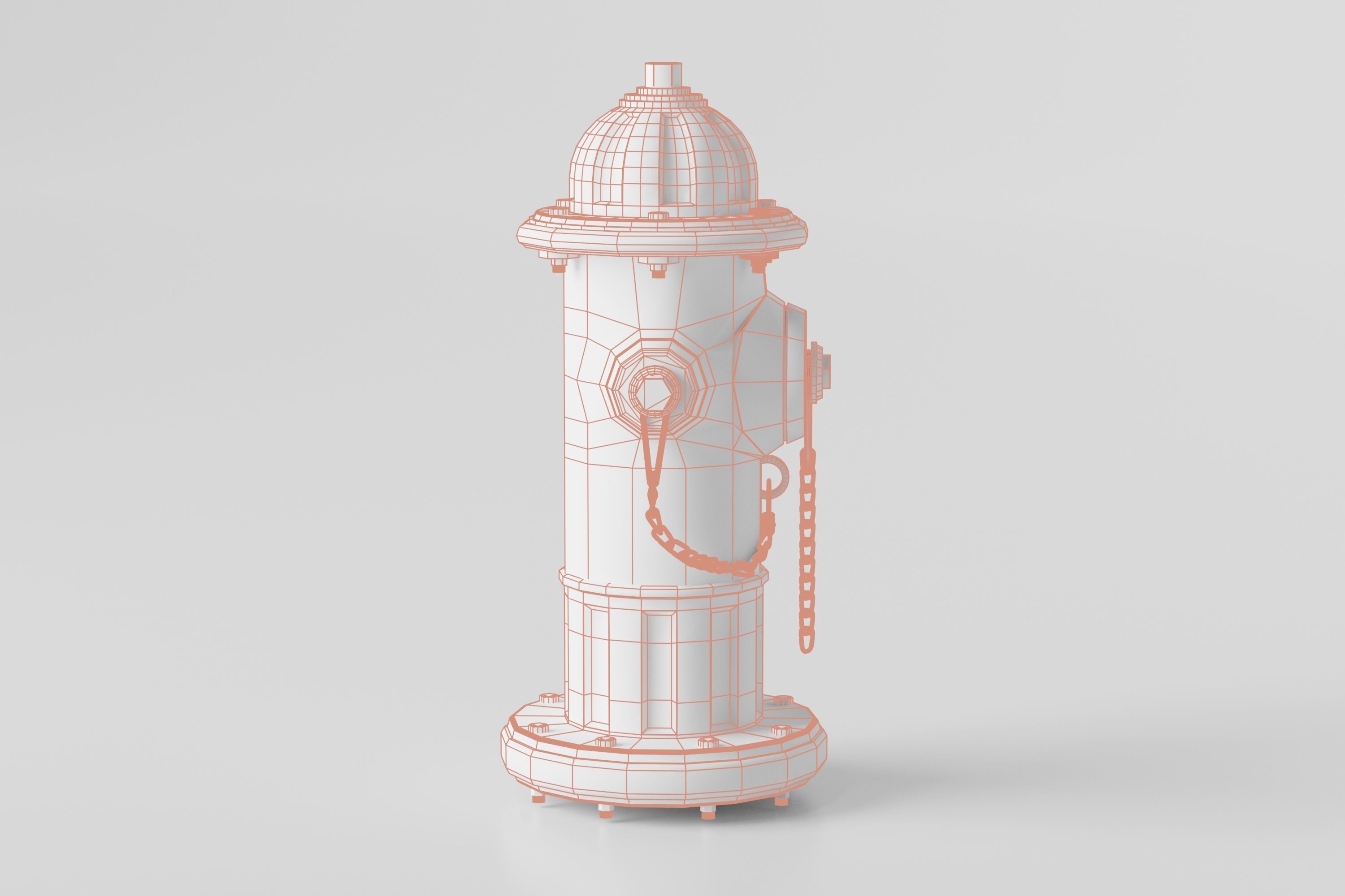 3D model Fire hydrant VR / AR / low-poly | CGTrader