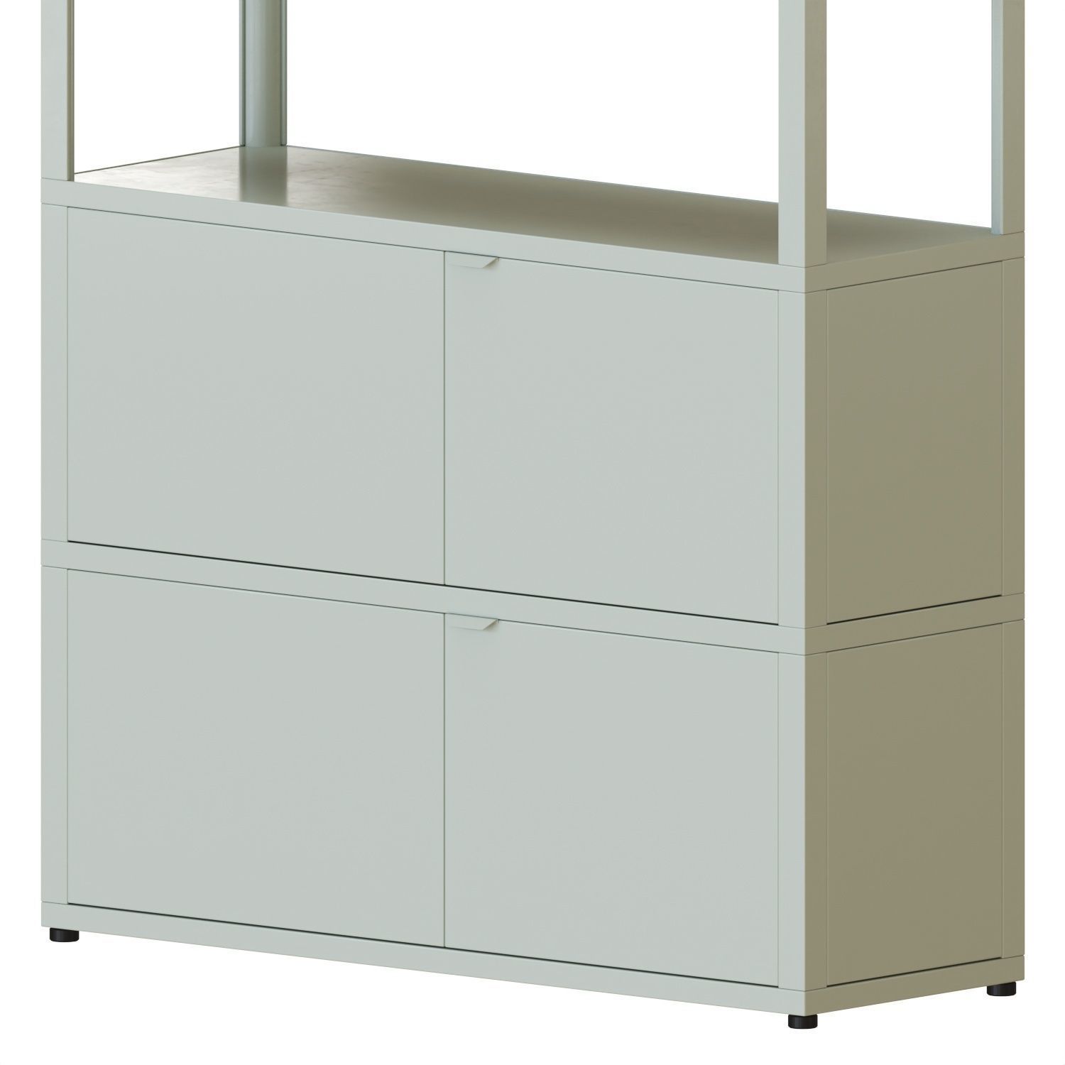 Hay New Order Bookshelf High with Storage 3D model | CGTrader