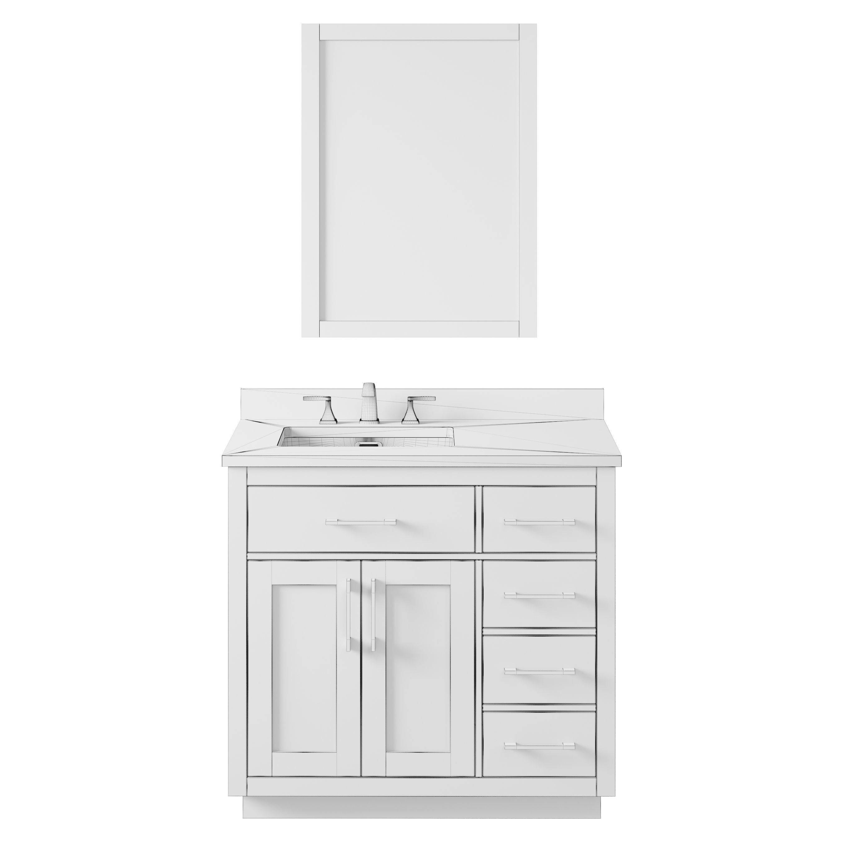 OVE Alonso 36 Vanity 3D model | CGTrader