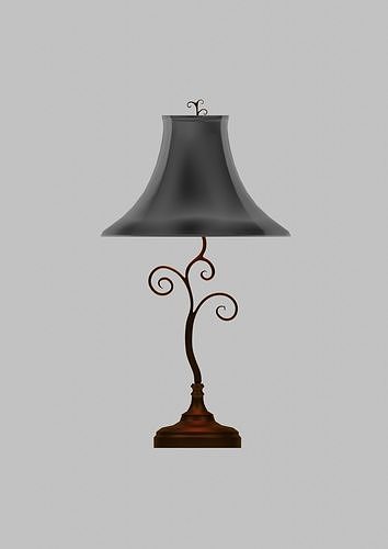 Astro Lamp free VR / AR / low-poly 3D model | CGTrader