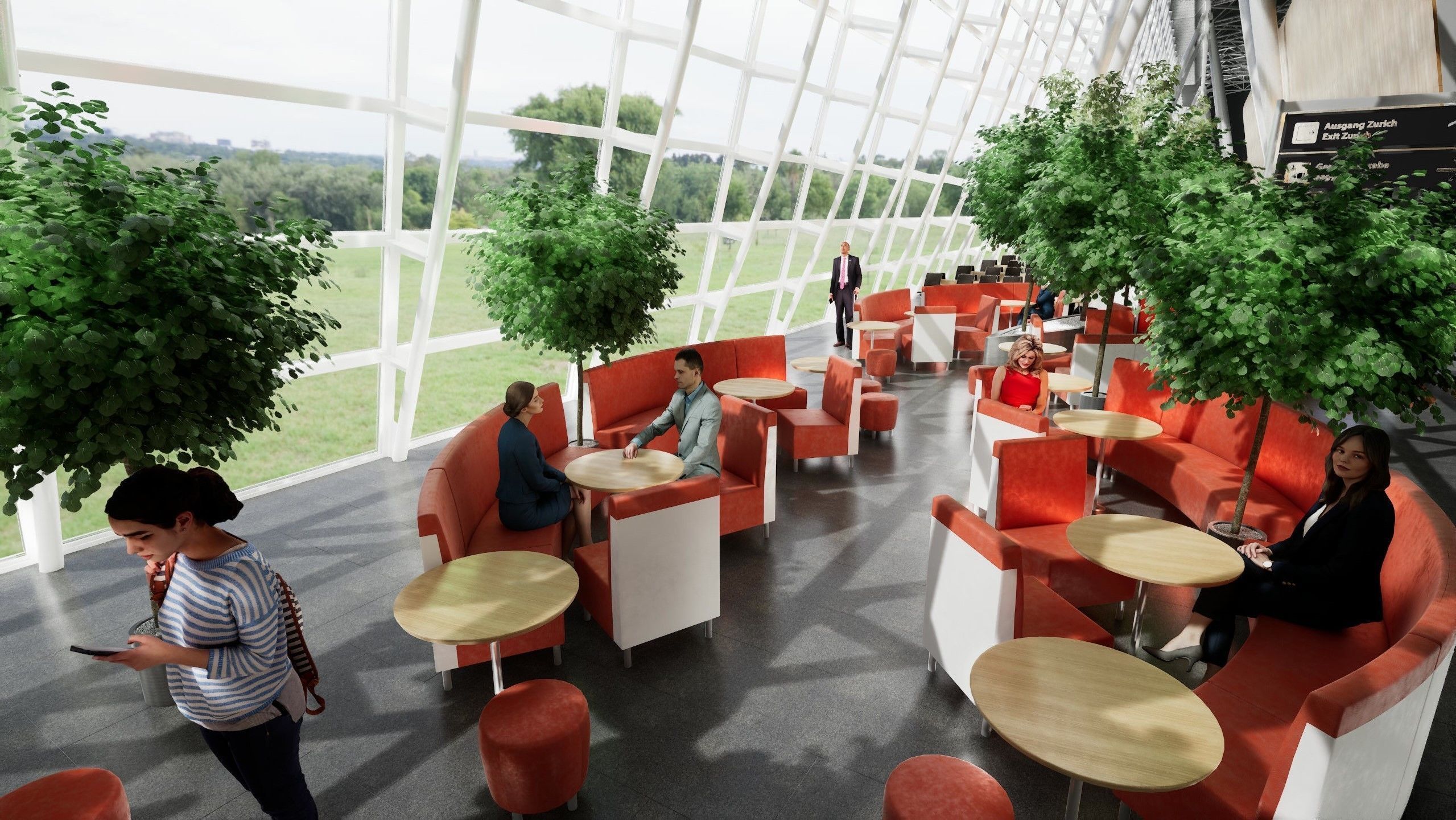 Airport terminal 3 scene file in Unreal engine 5 3D model | CGTrader