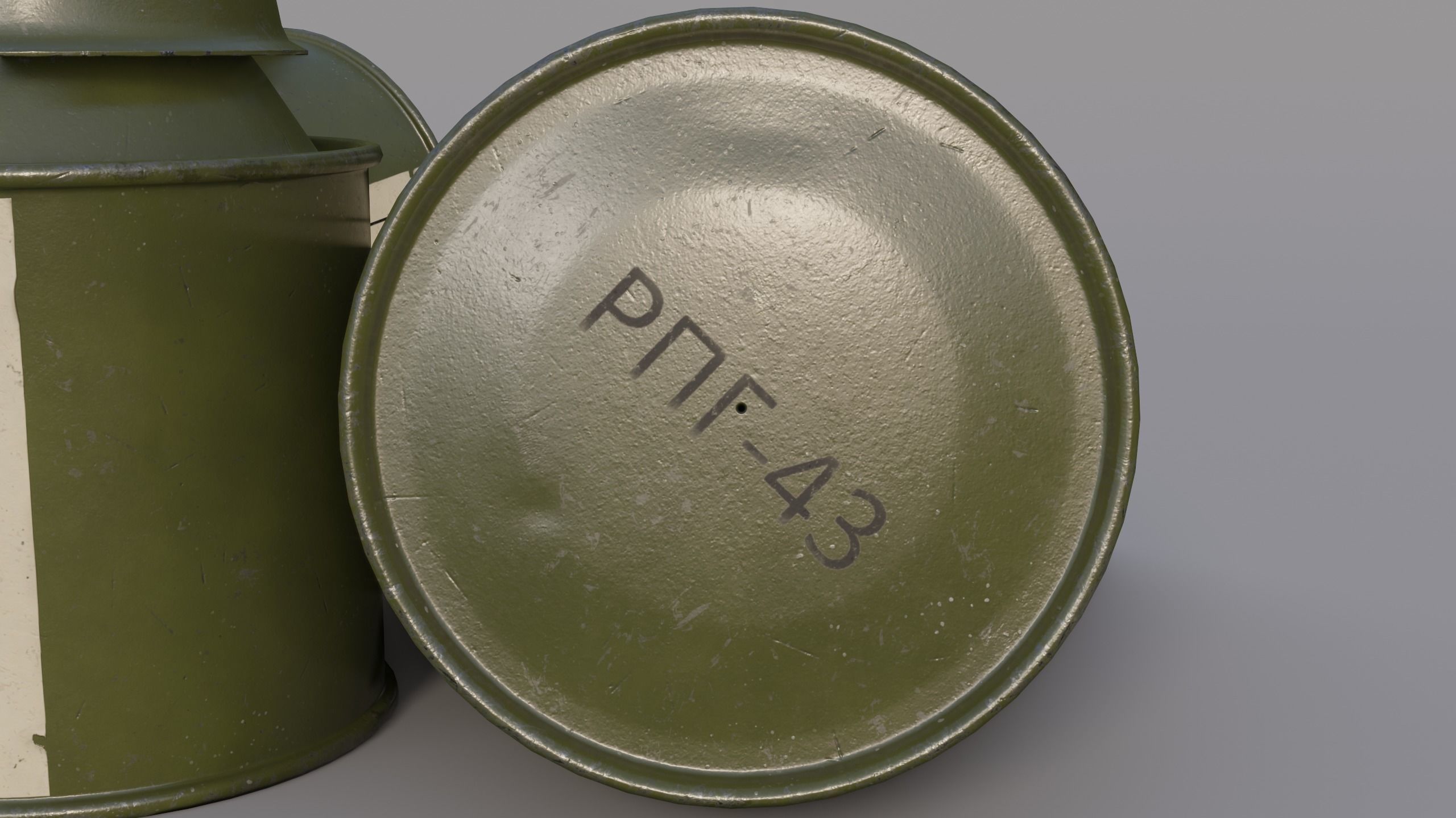 3D model RPG 43 Soviet Grenade VR / AR / low-poly | CGTrader