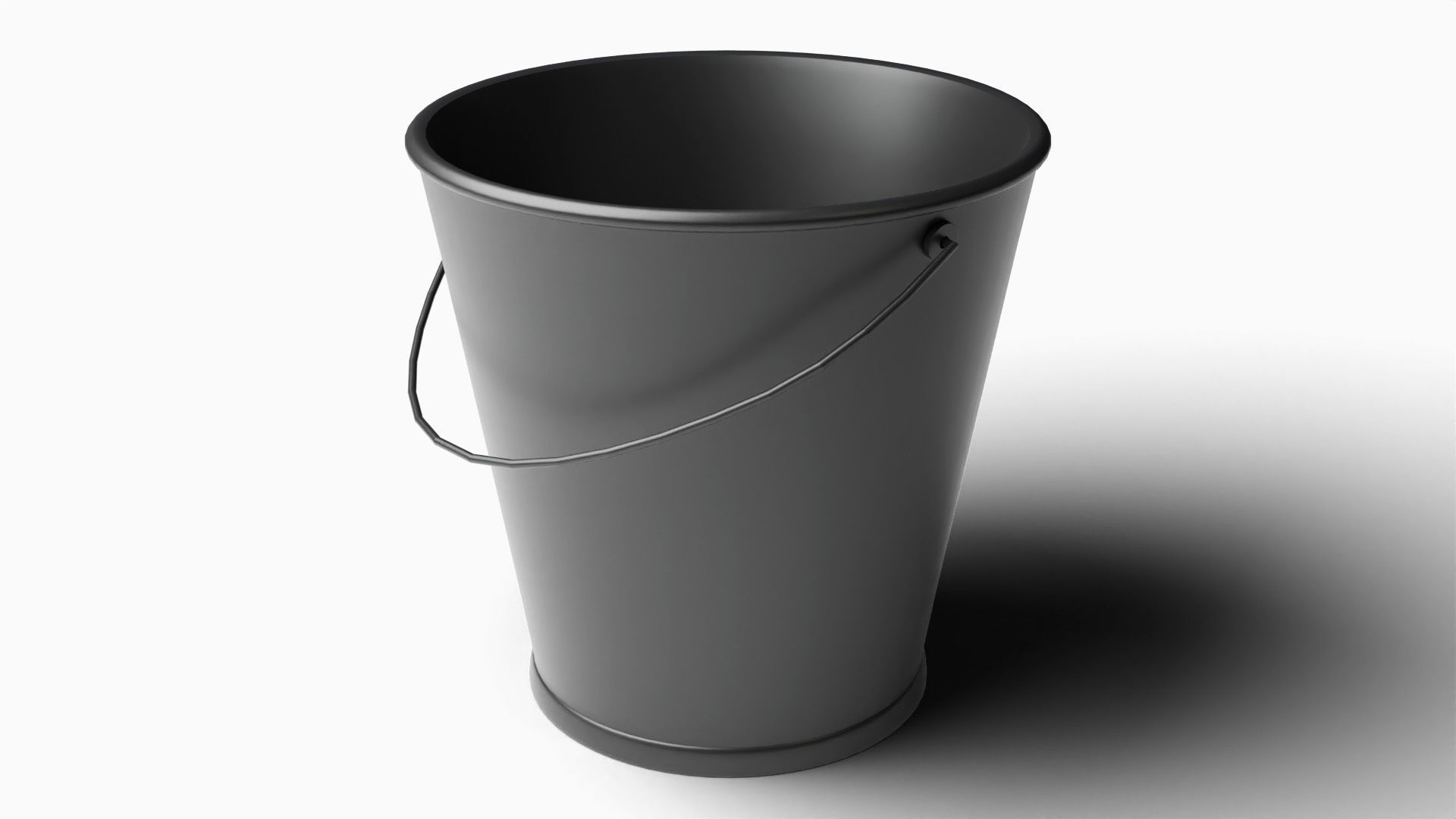Steel Bucket free 3D model | CGTrader