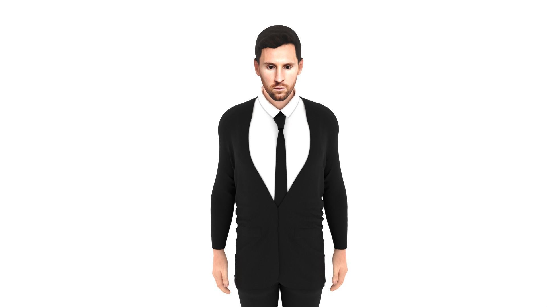 3D model Lionel Messi VR / AR / low-poly | CGTrader