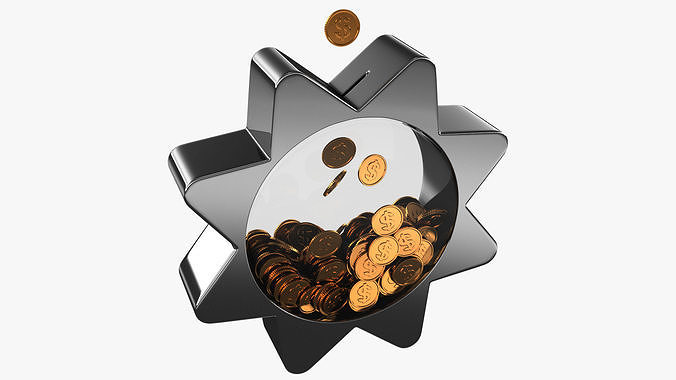 Coin Bank 3D model | CGTrader