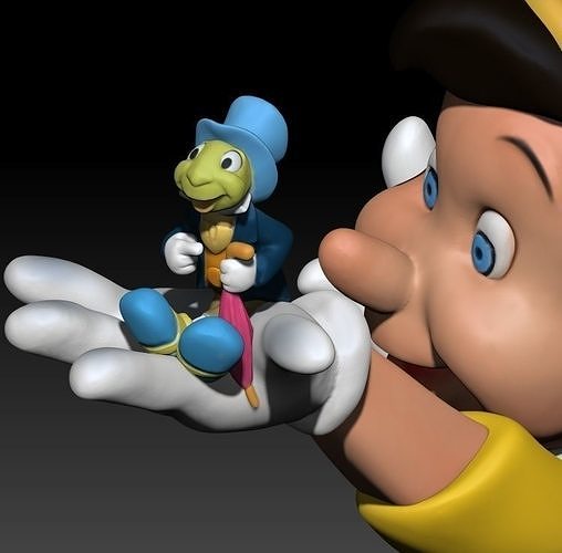 Pinocchio 3D model 3D printable | CGTrader