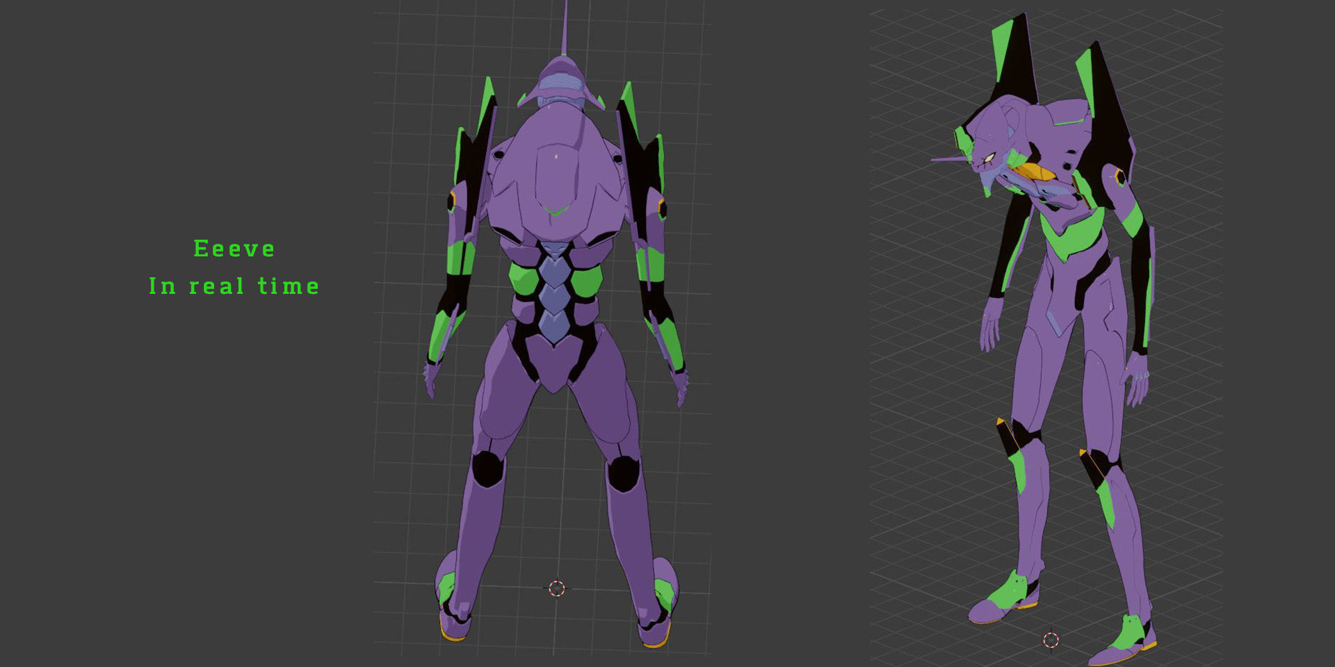 Rigged Units Eva Full Pack Neon Genesis Evangelion 3D Model Collection | CGTrader