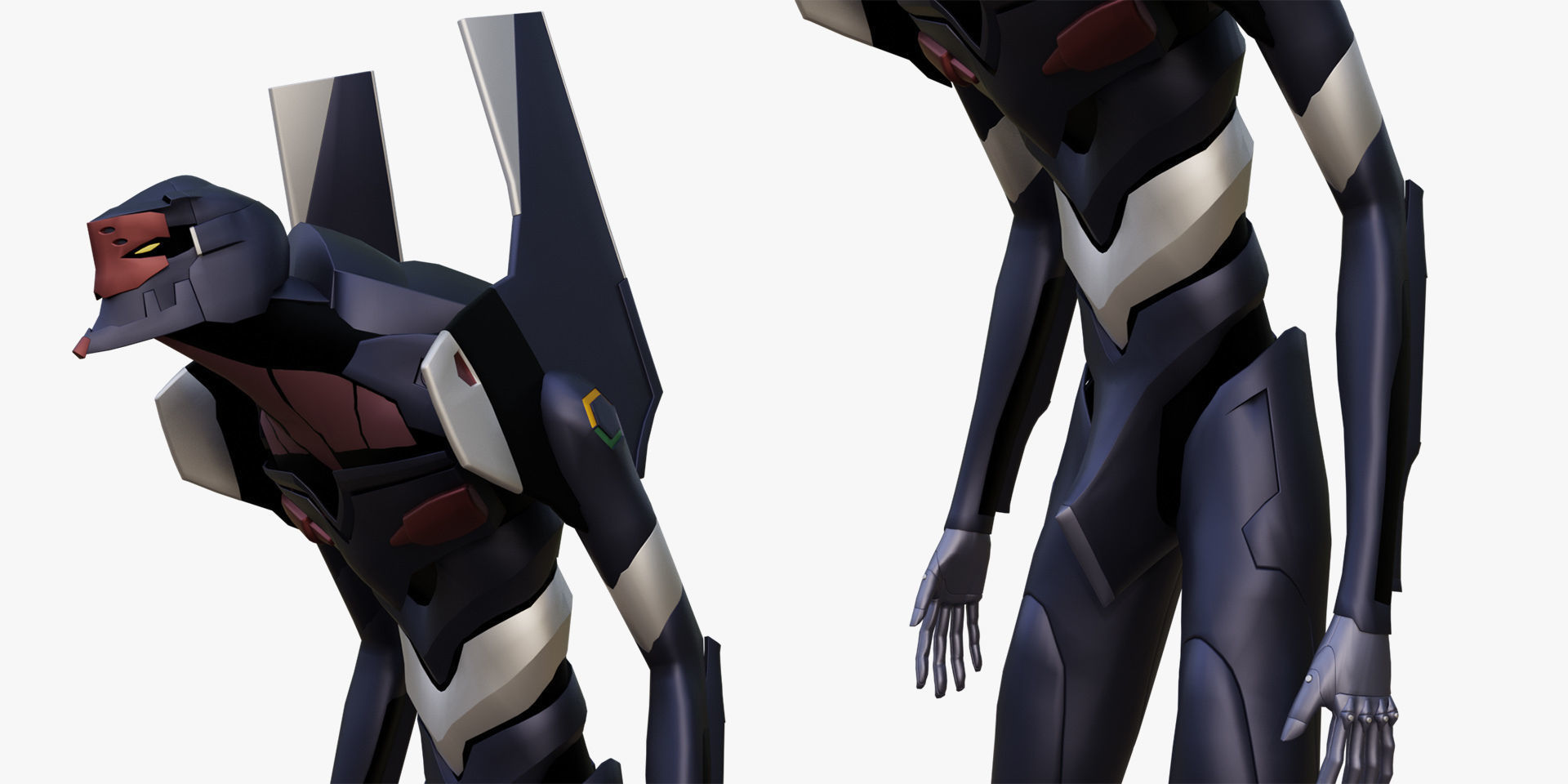 Rigged Units Eva Full Pack Neon Genesis Evangelion 3D Model Collection ...