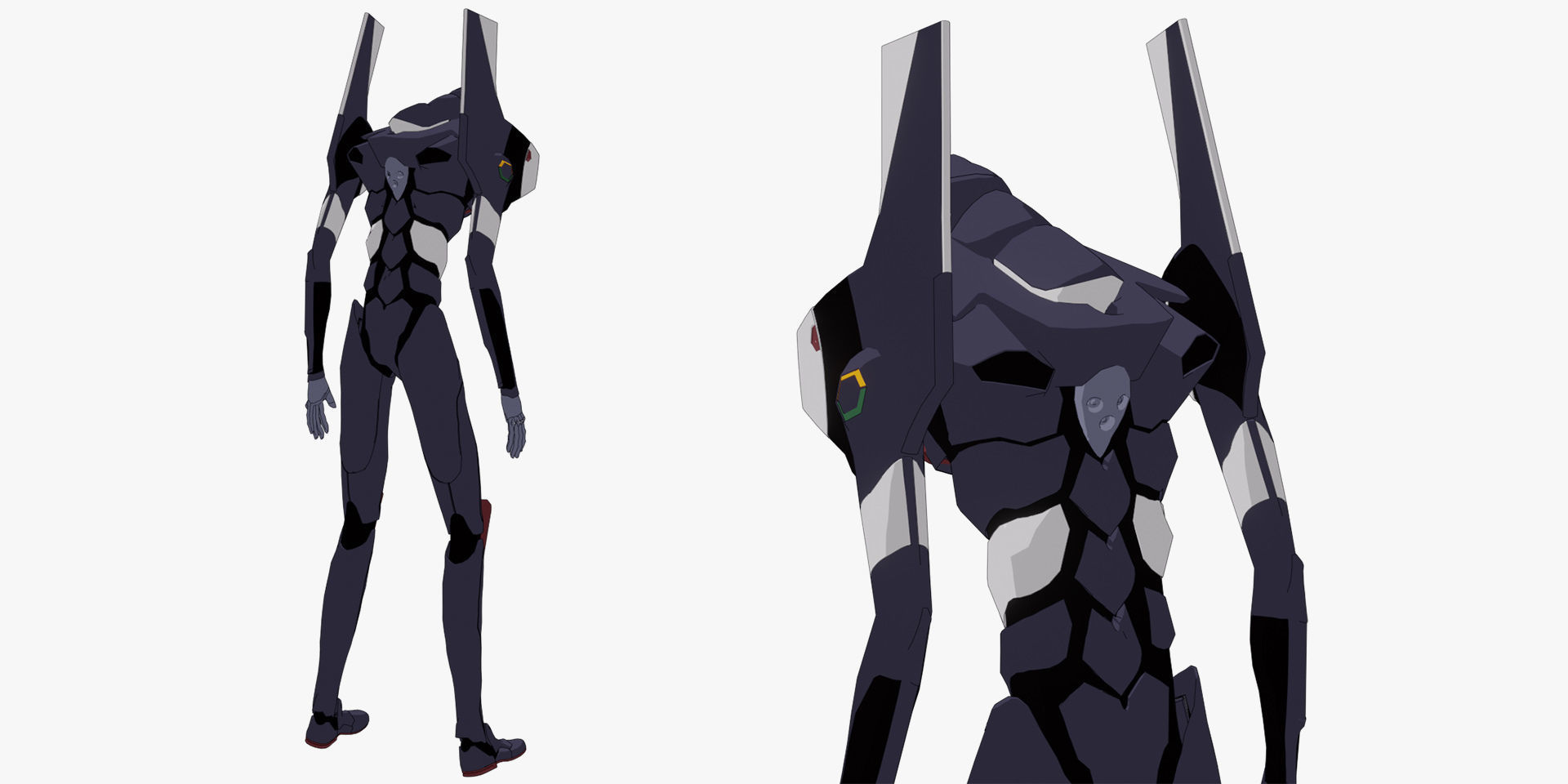 Rigged Units Eva Full Pack Neon Genesis Evangelion 3D Model Collection | CGTrader