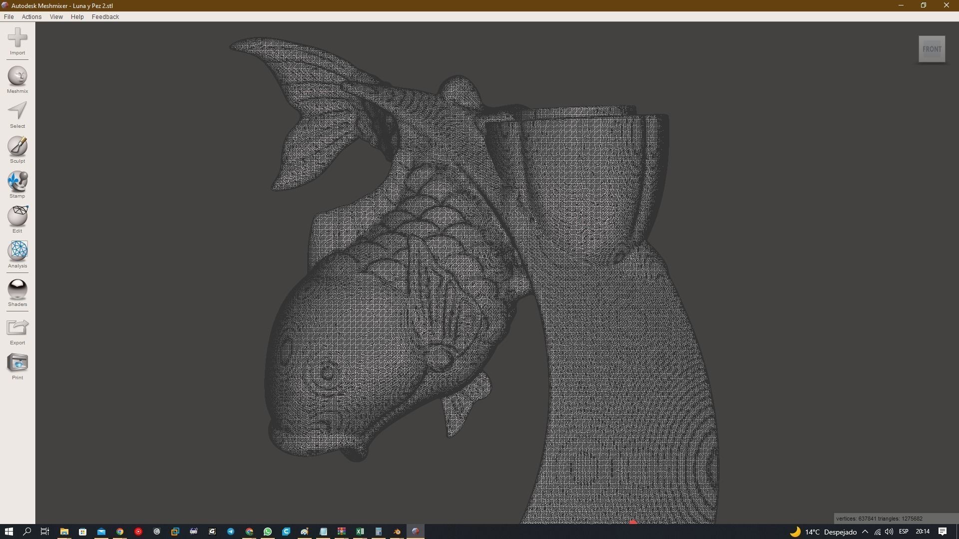 BackFlow Incense Burner Fish Moon for 3D printing 3D print model 3D ...