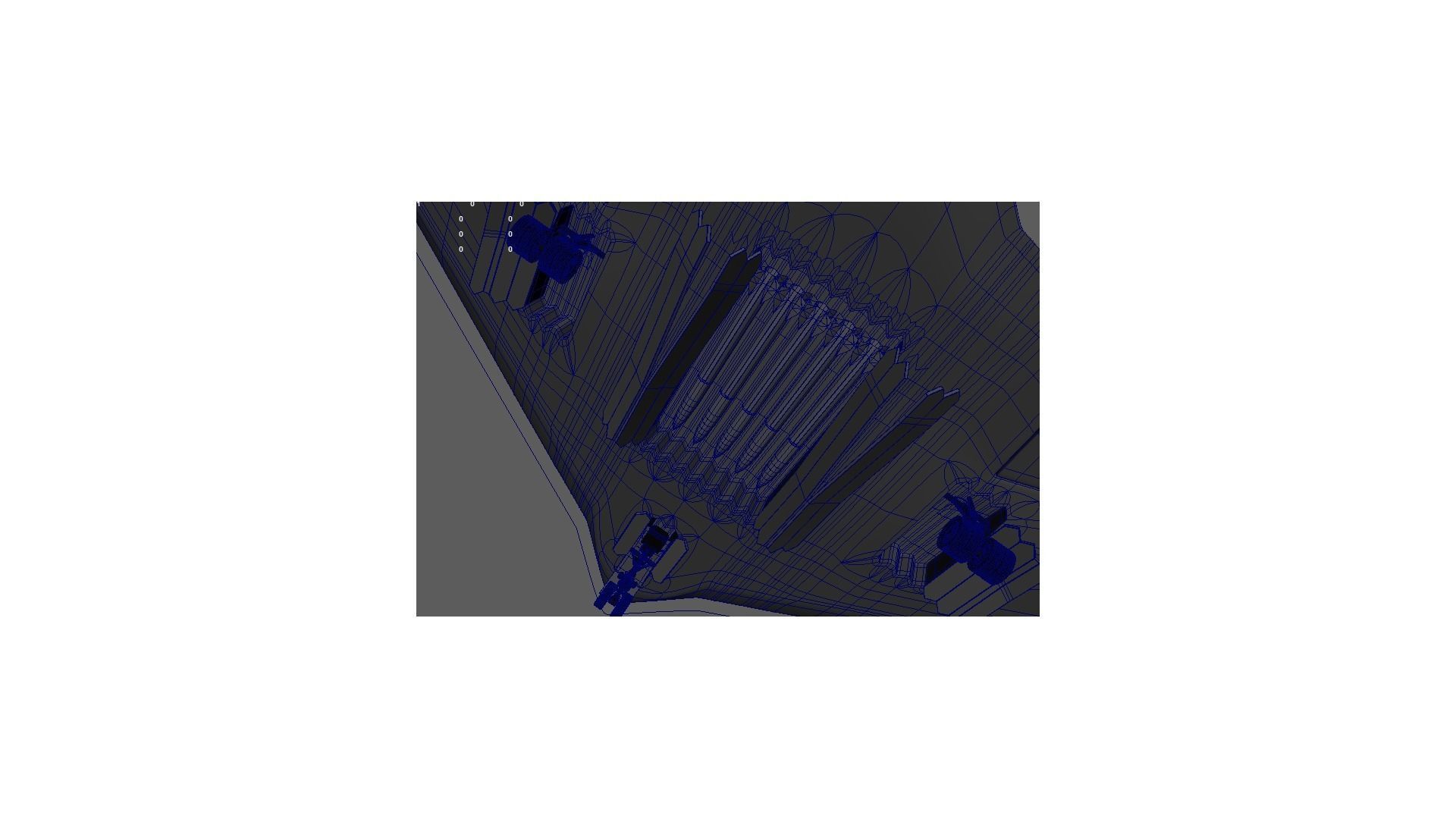 H20 bomber 3D model rigged | CGTrader