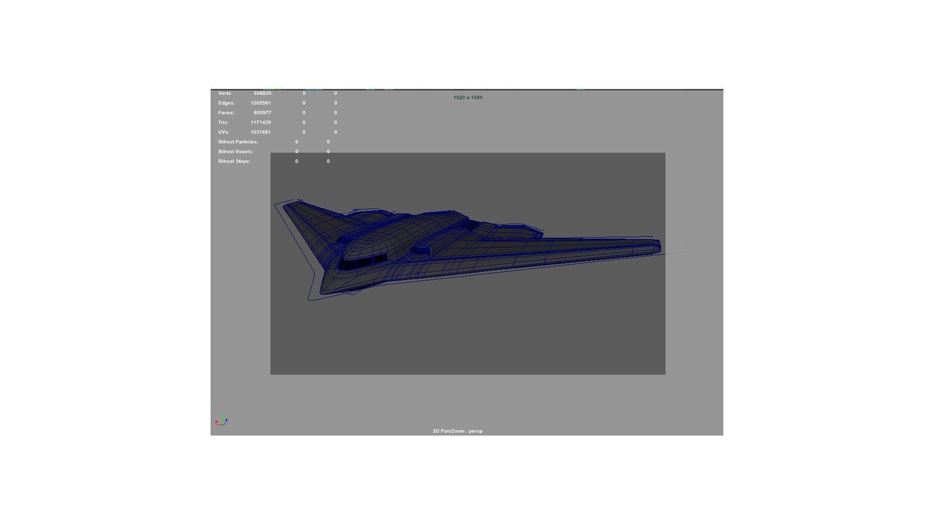 H20 bomber 3D model rigged | CGTrader