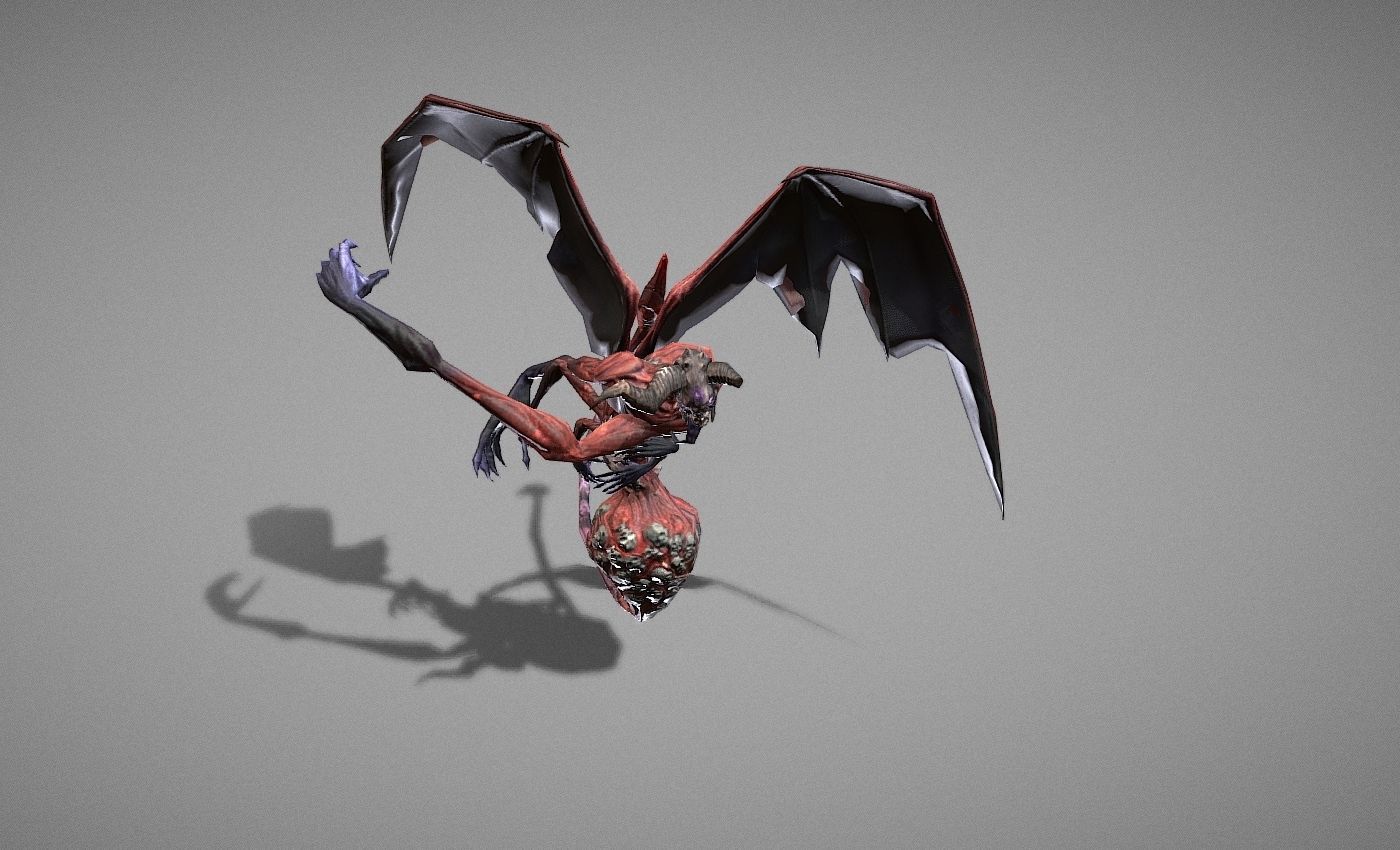 3D model Lesser Demon Myth VR / AR / low-poly | CGTrader